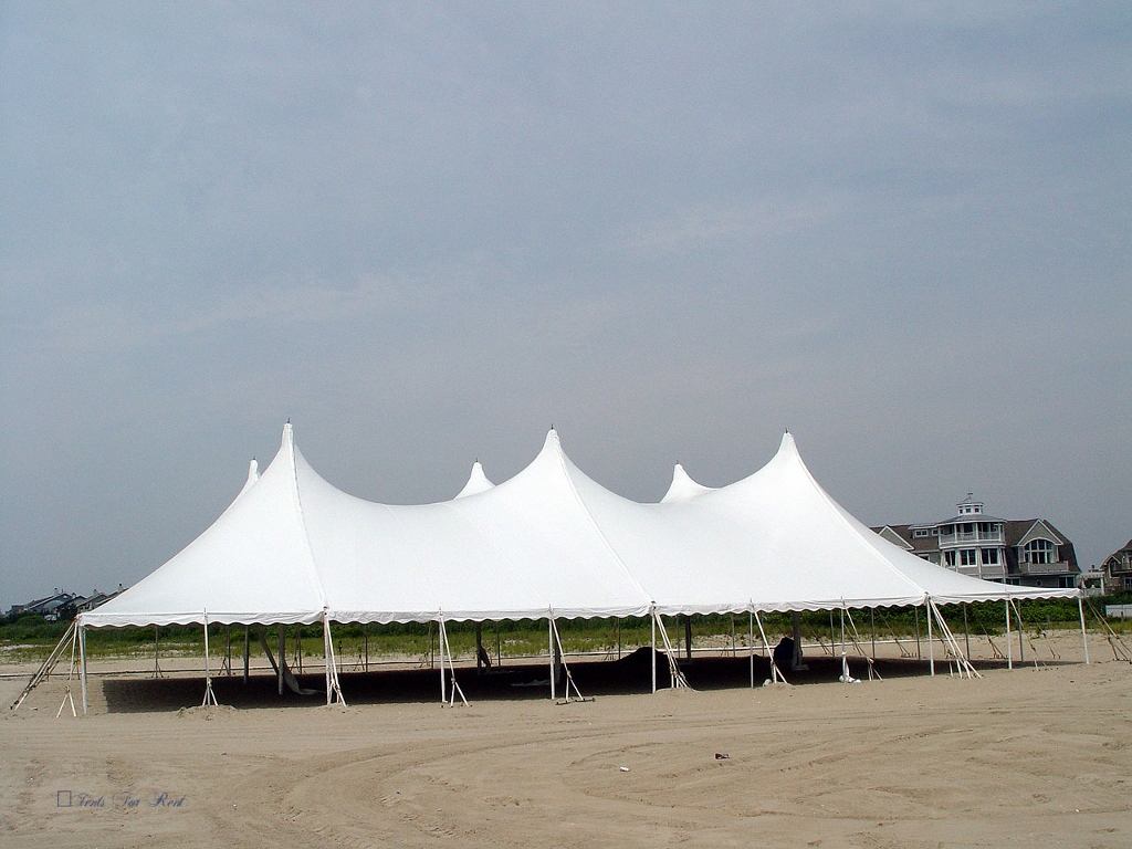 What is the difference between a frame tent and a pole tent?