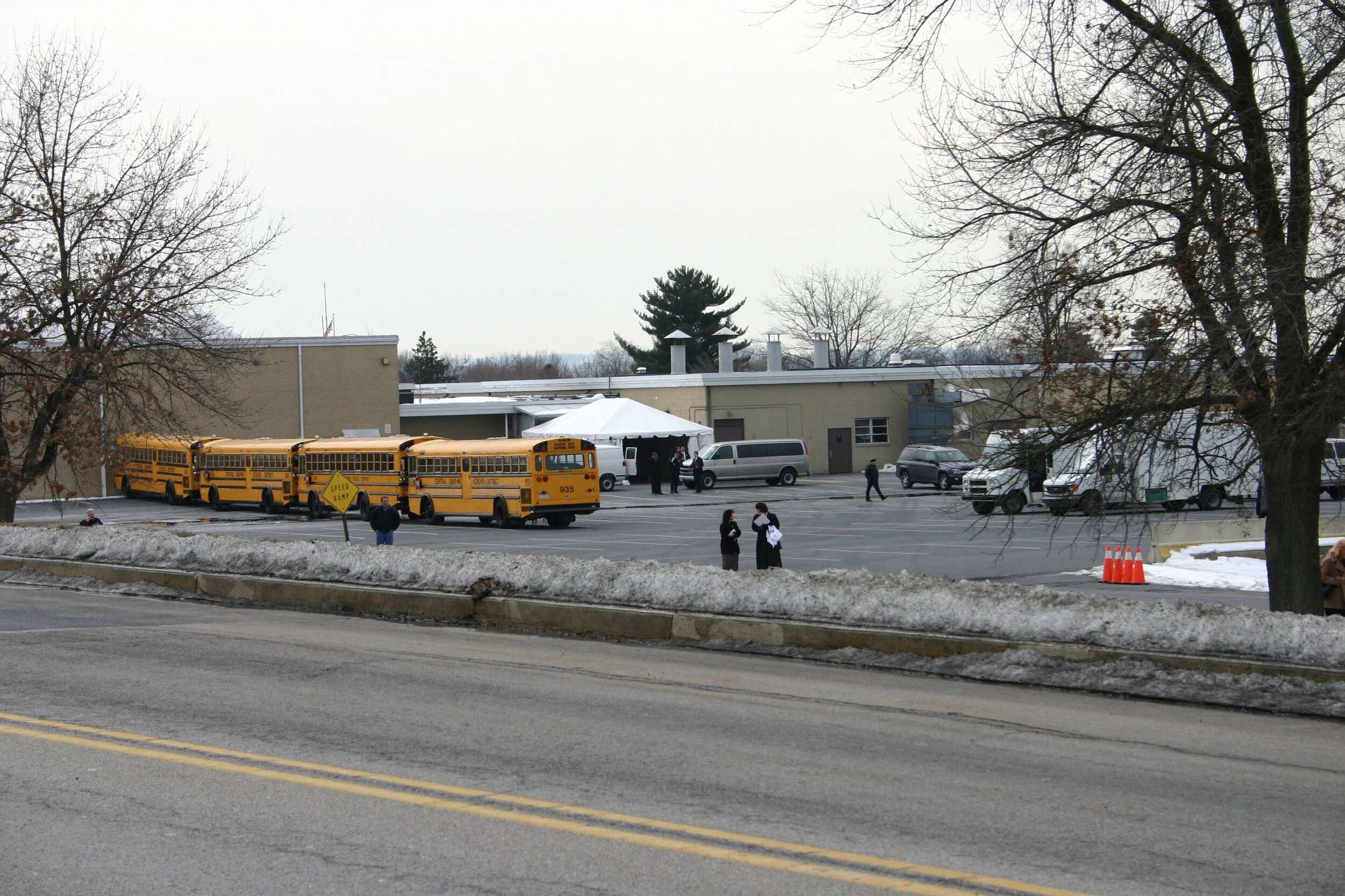 Presidential Motorcade Bus