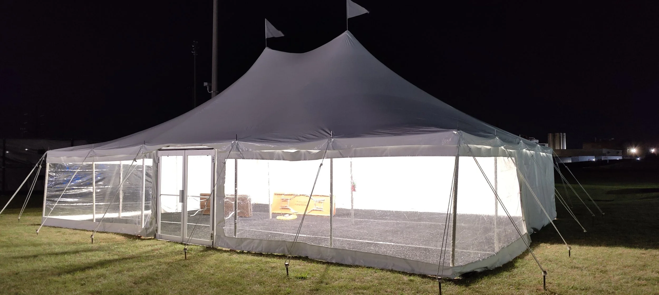 Should I close the tent walls? Video