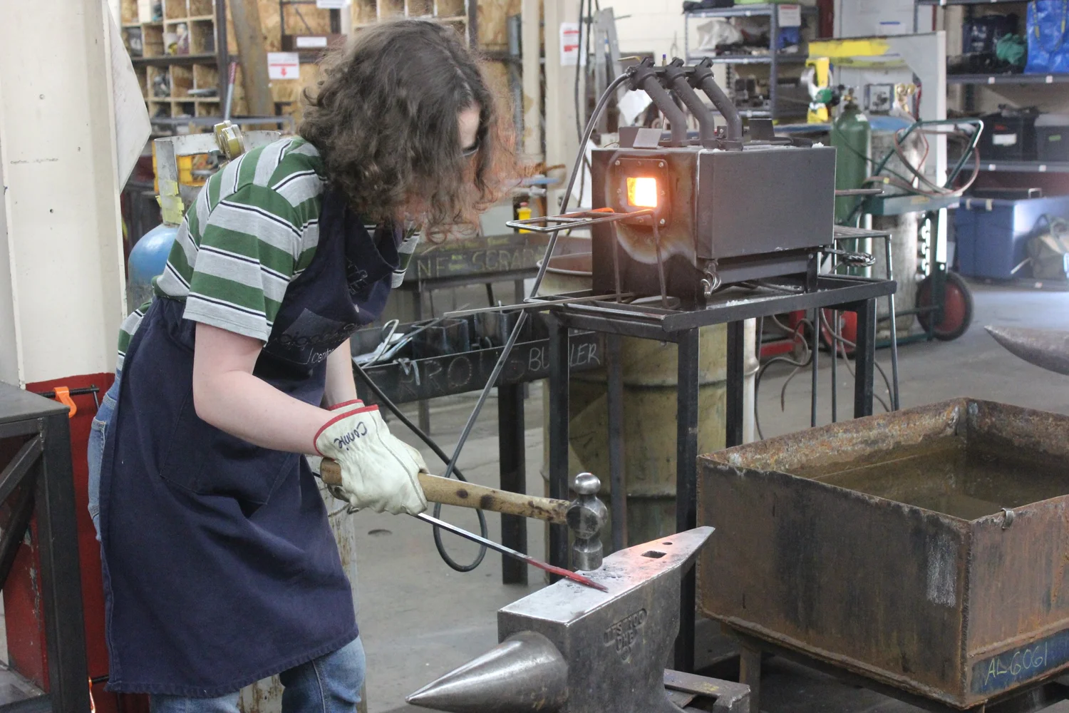 Metalworking & Forging — Chicago Industrial Arts & Design Center