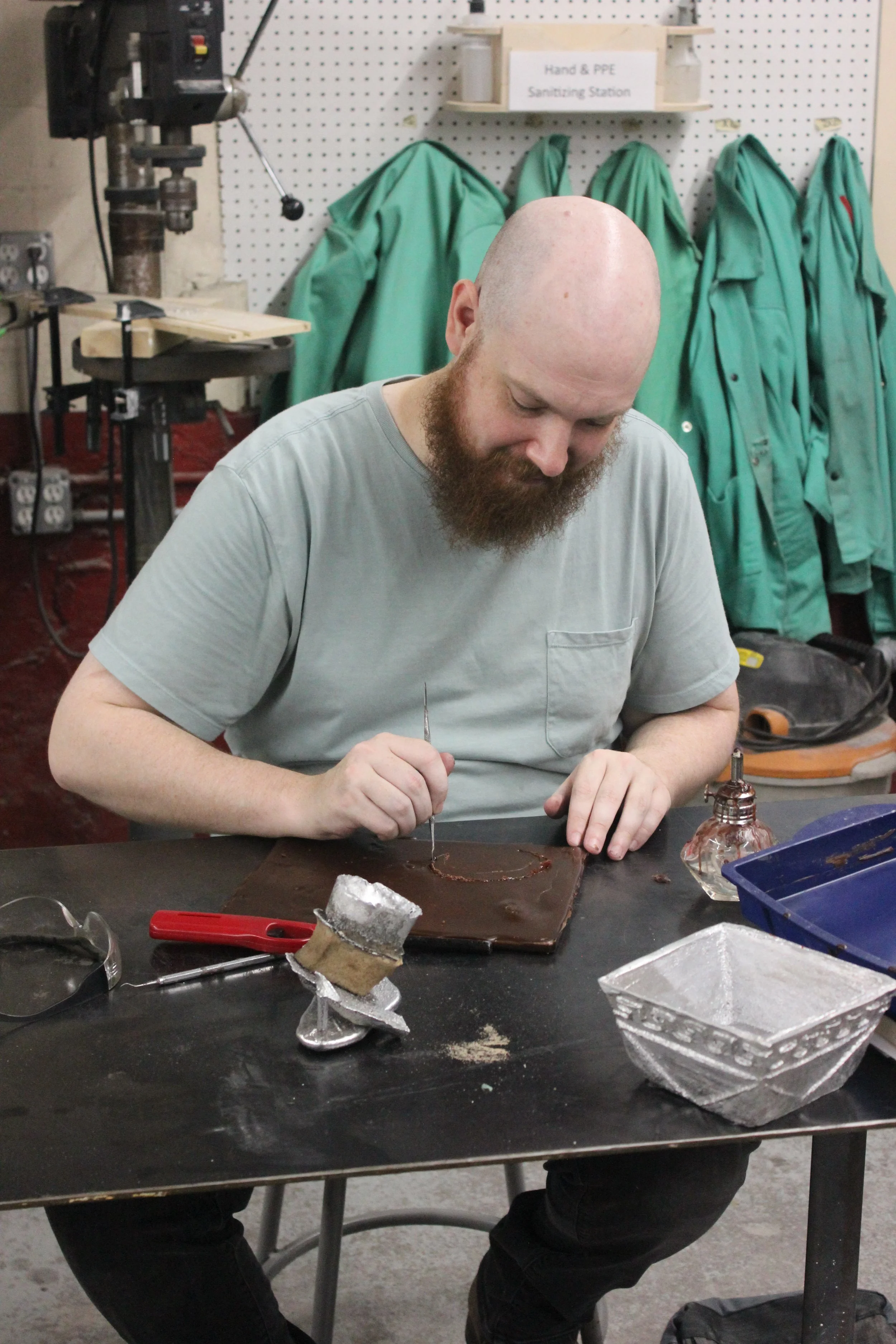 Metal Casting & Molding — Chicago Industrial Arts & Design Center