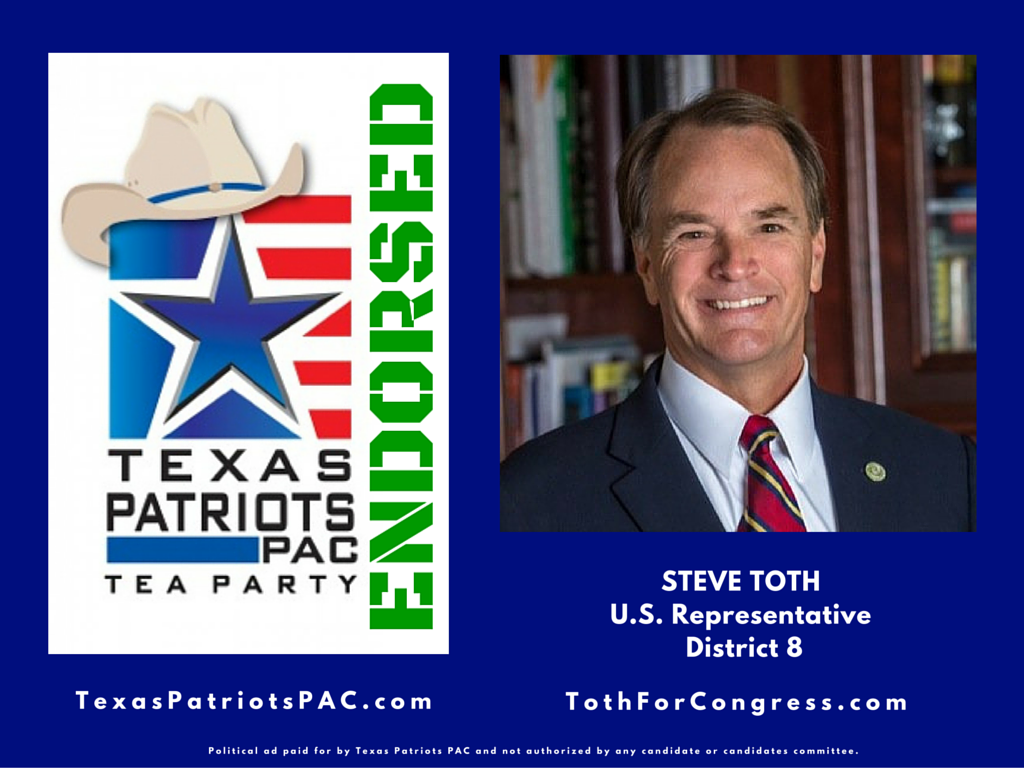 Steve Toth — Texas Patriots PAC