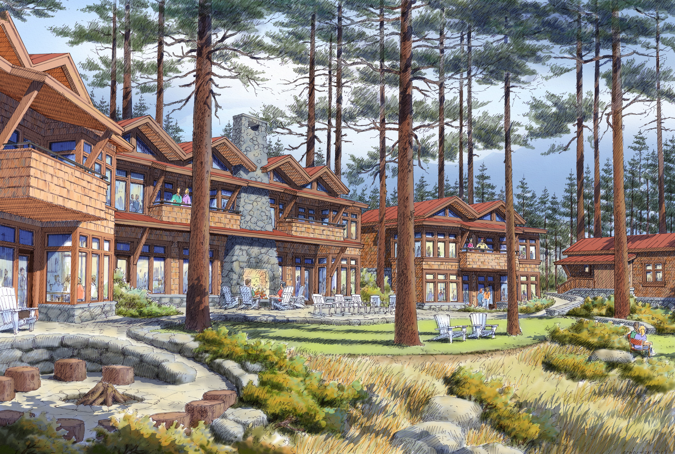 FOREST HOME MASTERPLAN — 4240 Architecture