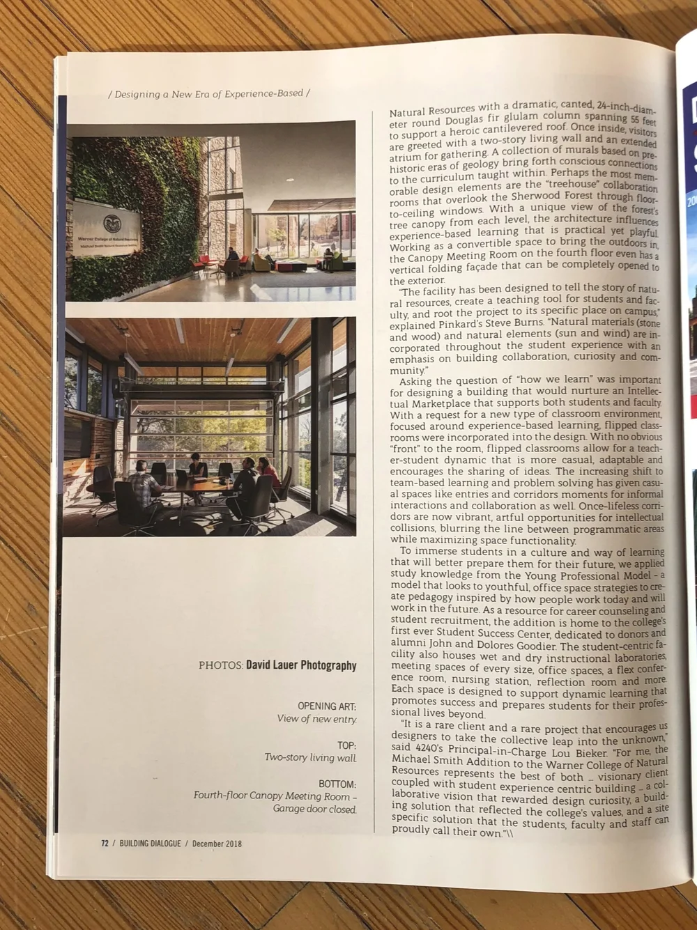 BUILDING DIALOGUE: Designing A New Era of Experience-Based Learning at ...