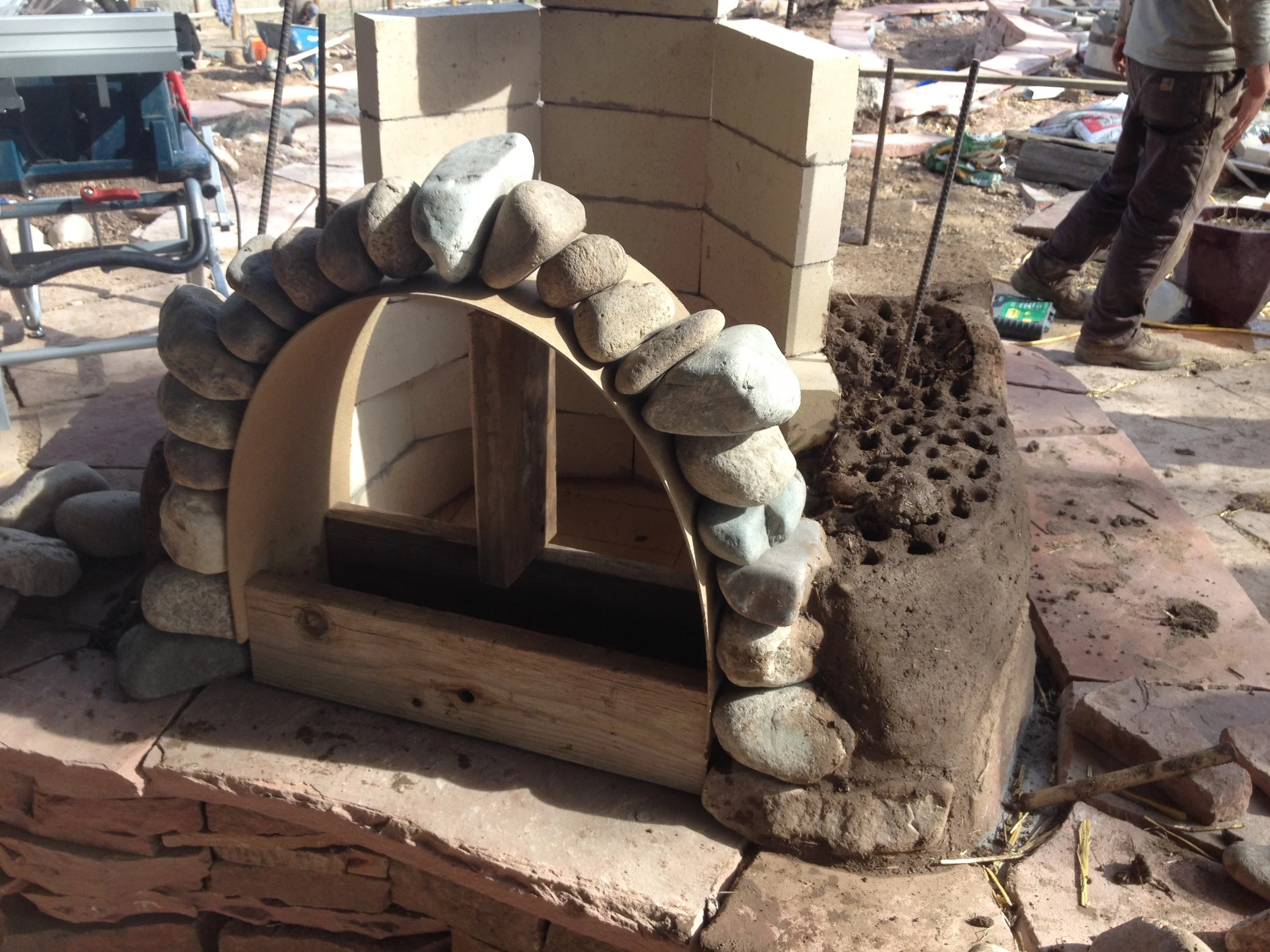 Cob Oven In Permaculture Design Kitchen | Permaville