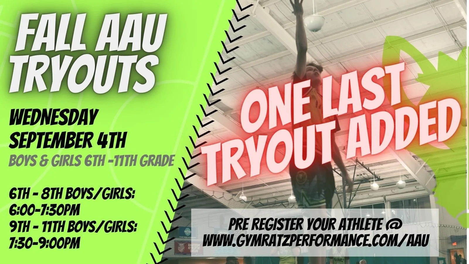 AAU — GymRatz Performance