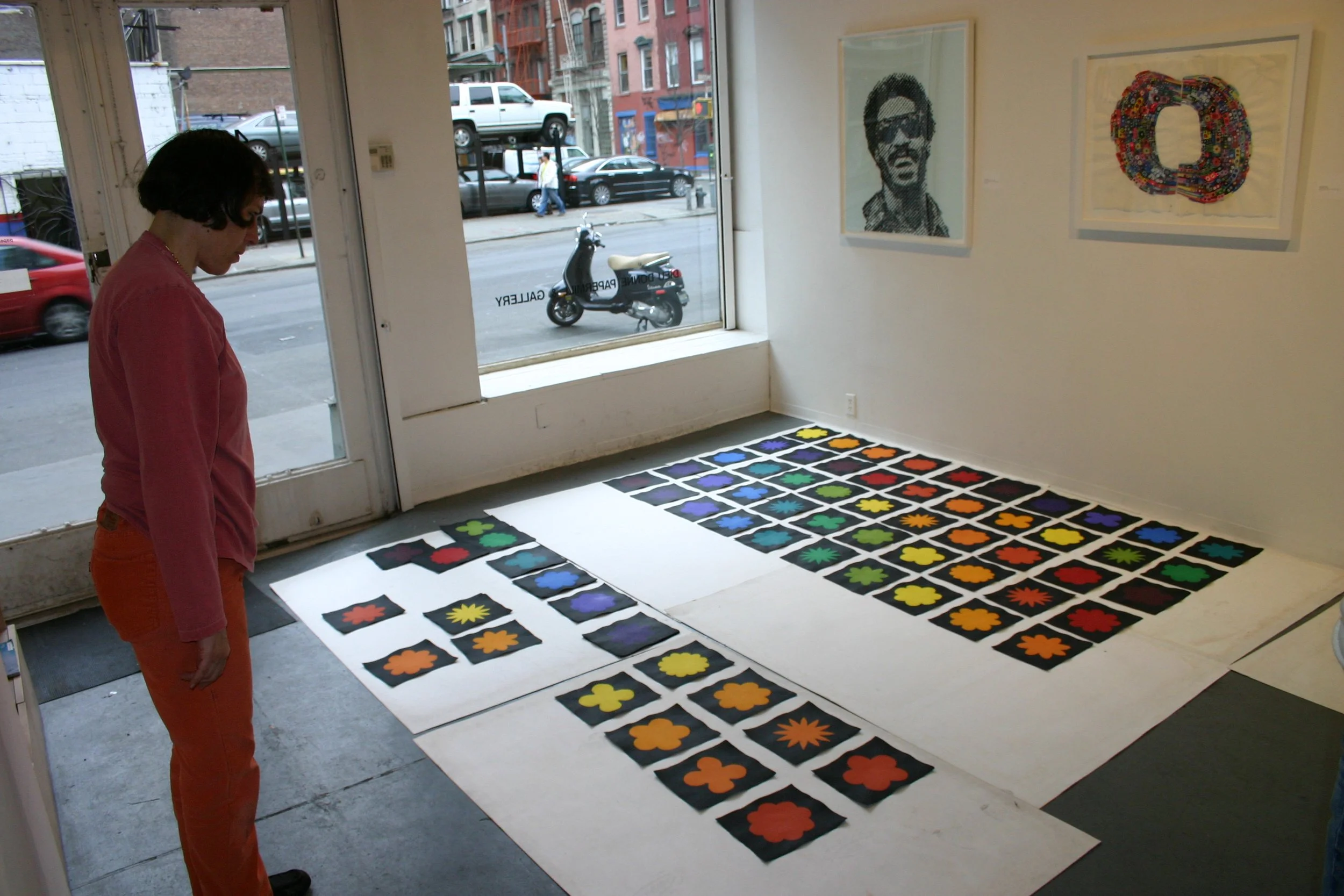 Polly Apfelbaum - Paper Variable 2007 — Dieu Donné