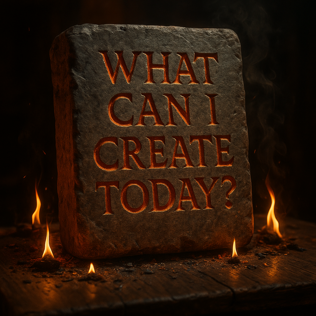 What can I create today? — Jason F Smith