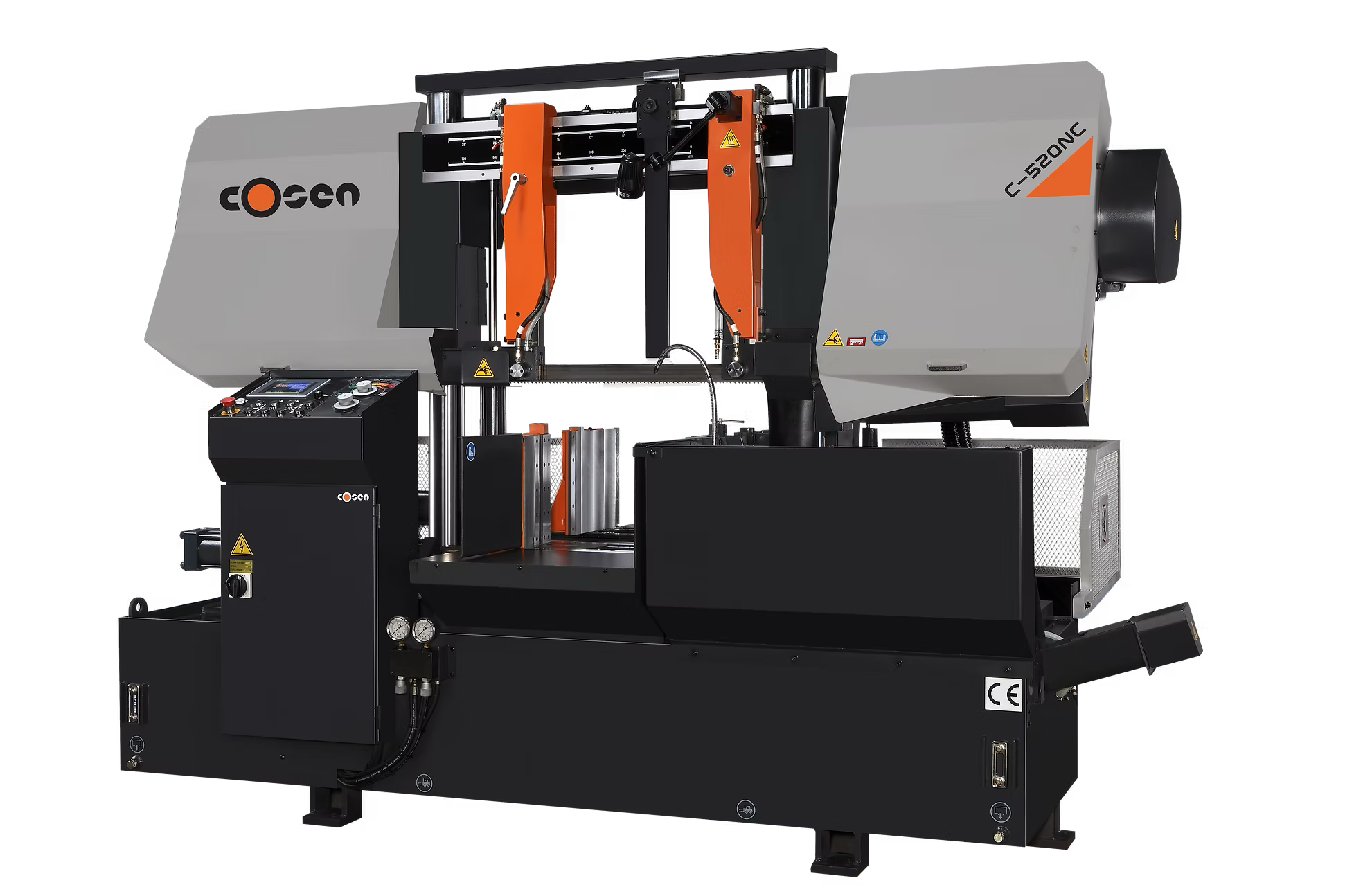 Cosen C-520NC Semi-Automatic Band Saw with Smart NC-100 Control — JPS ...