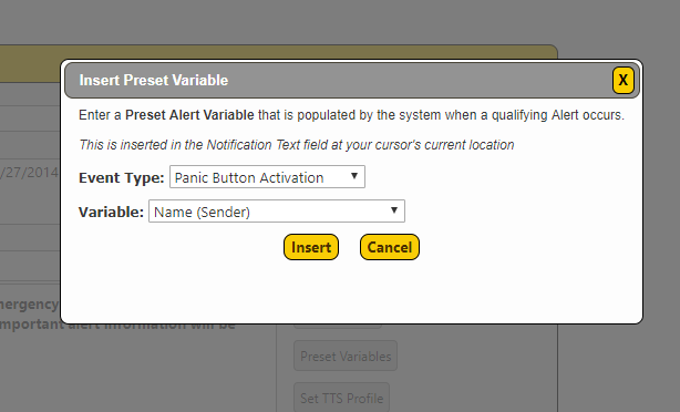 Preset Alert Variables - Quick Ways to Customize Your Notifications — Alertus Technologies