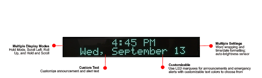 Alertus LED Marquee - Alertus Technologies