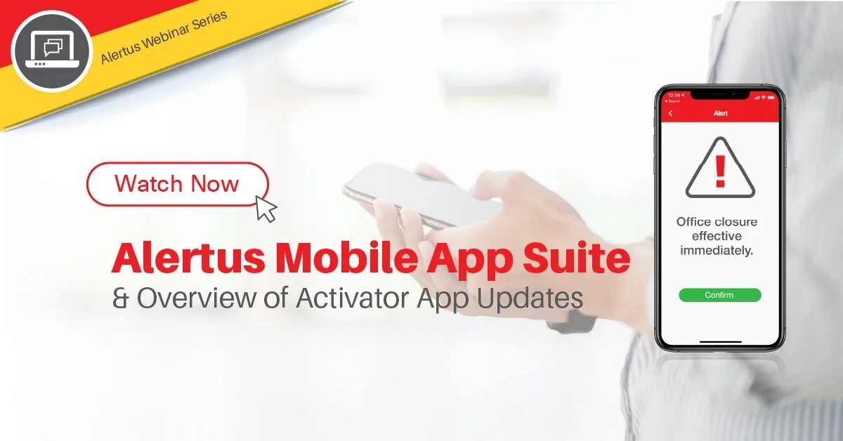 Webinars - Alertus Technologies