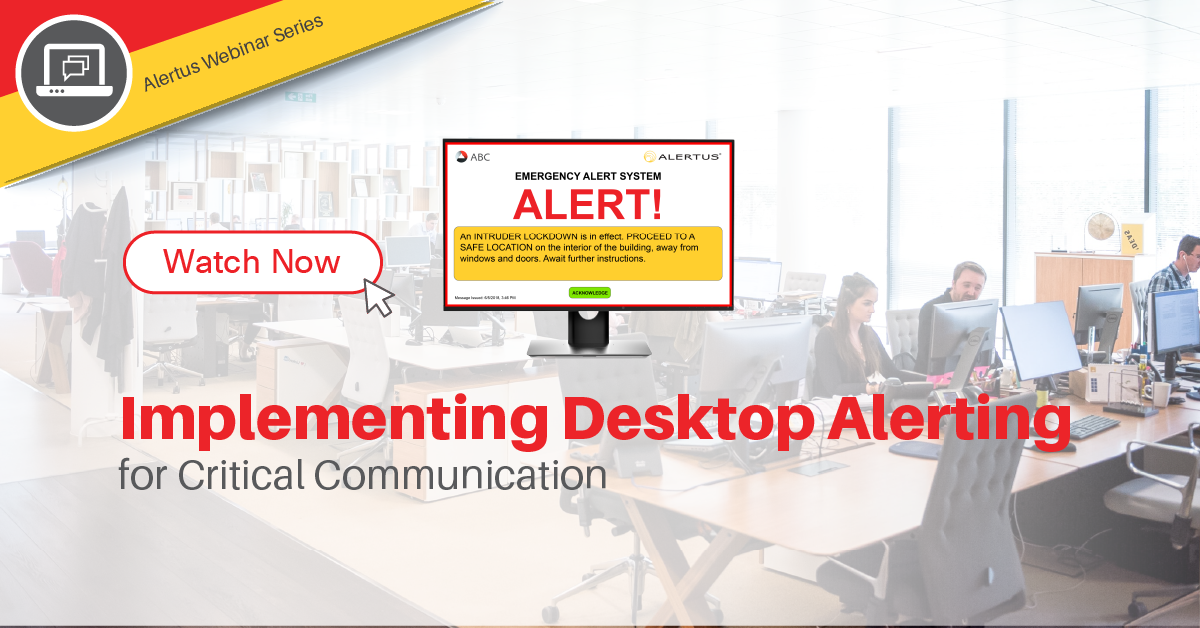 Webinars - Alertus Technologies