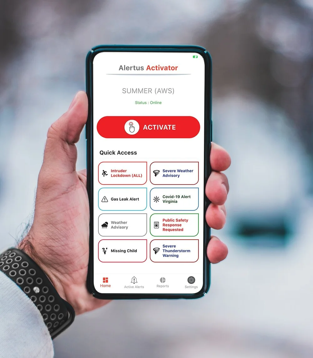 Alertus Mass Notification Activator App - Alertus Technologies