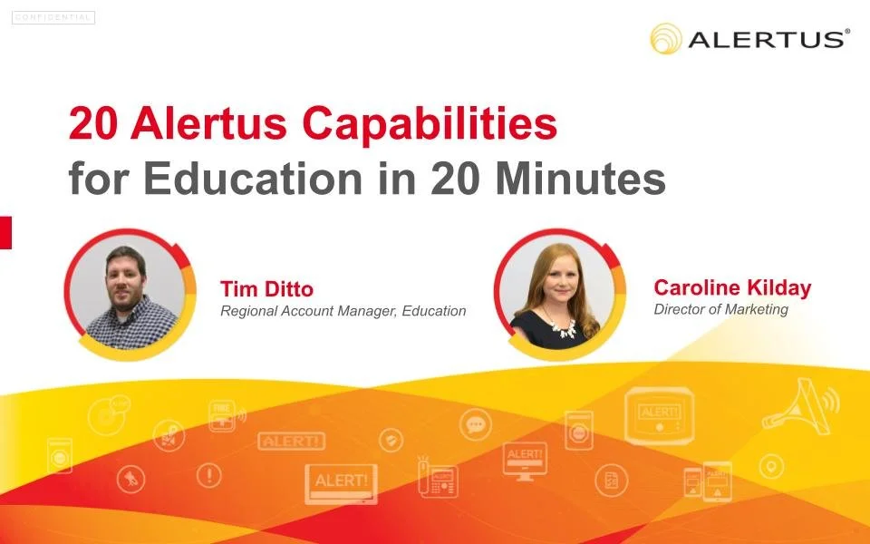 Webinars - Alertus Technologies