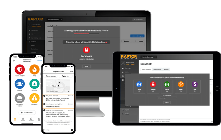 Raptor Technologies Partnership - Alertus Technologies