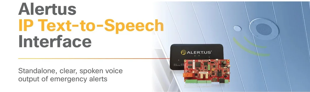 Text-to-Speech Interface - Alertus Technologies - Alertus Technologies