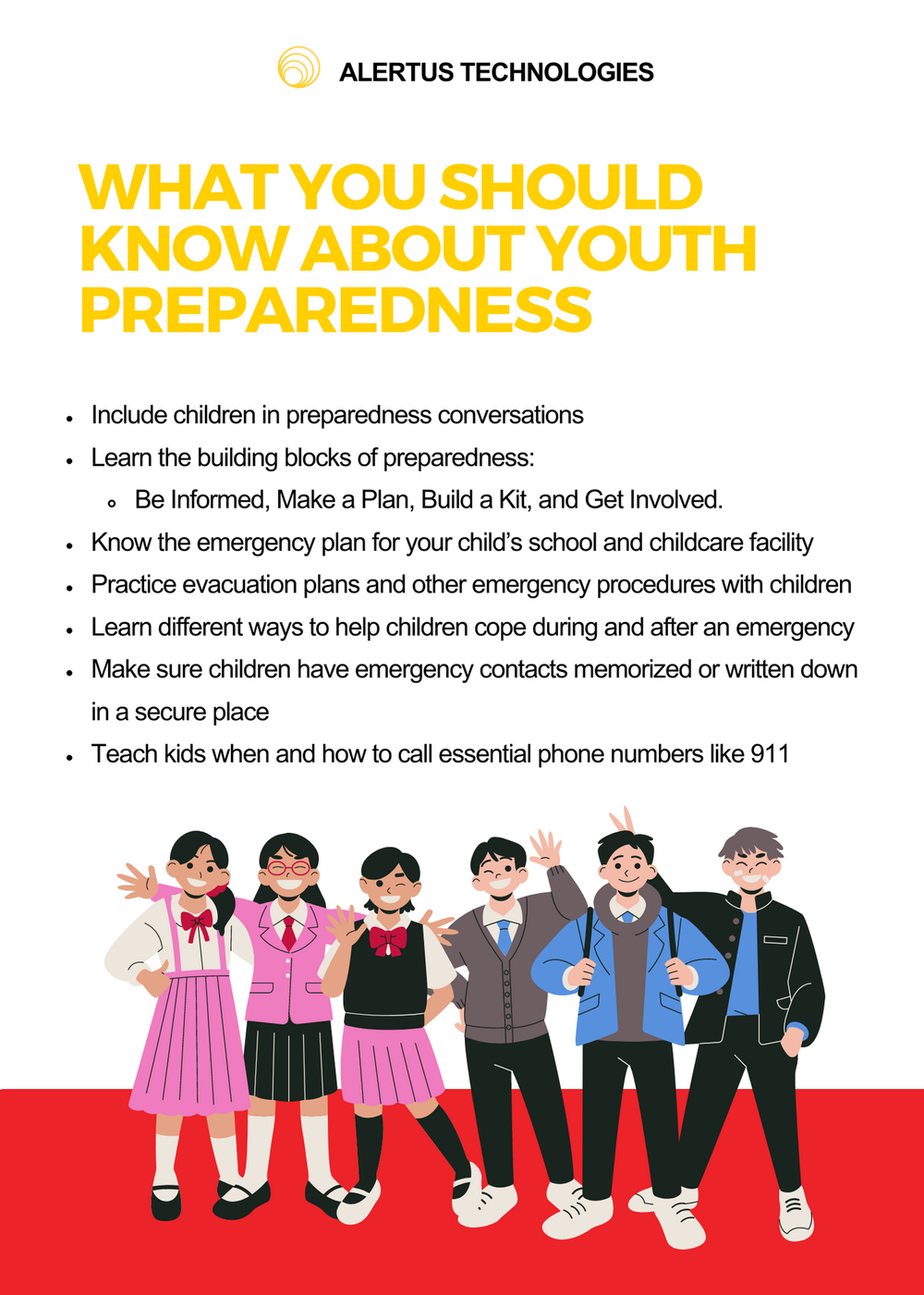 Children and Youth Preparedness Month Recap — Alertus Technologies