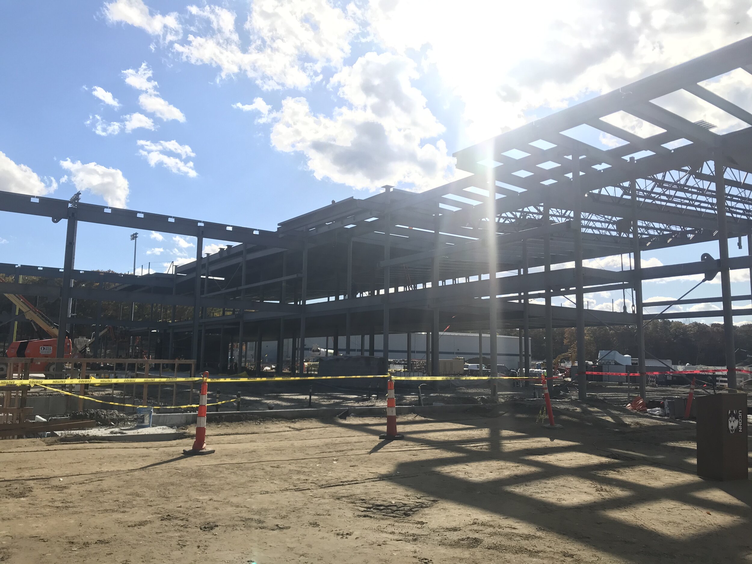 Final beam set in Rizza Family Performance Center | The Daily Campus