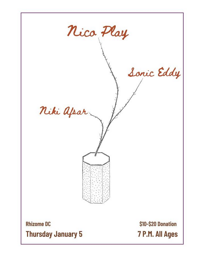 Nico Play / Sonic Eddy / niki afsar — Rhizome DC