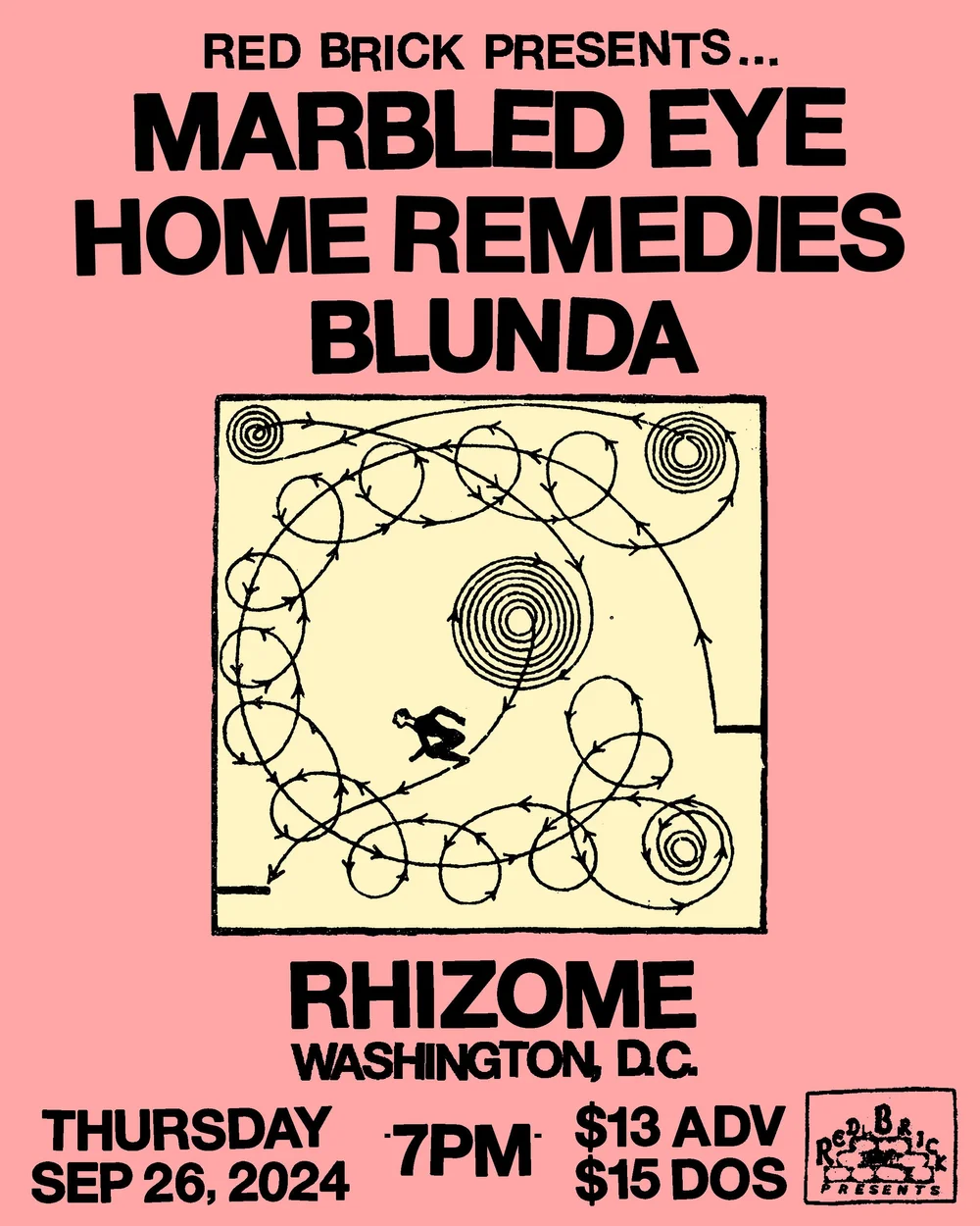 Marbled Eye / Home Remedies / Blunda — Rhizome DC