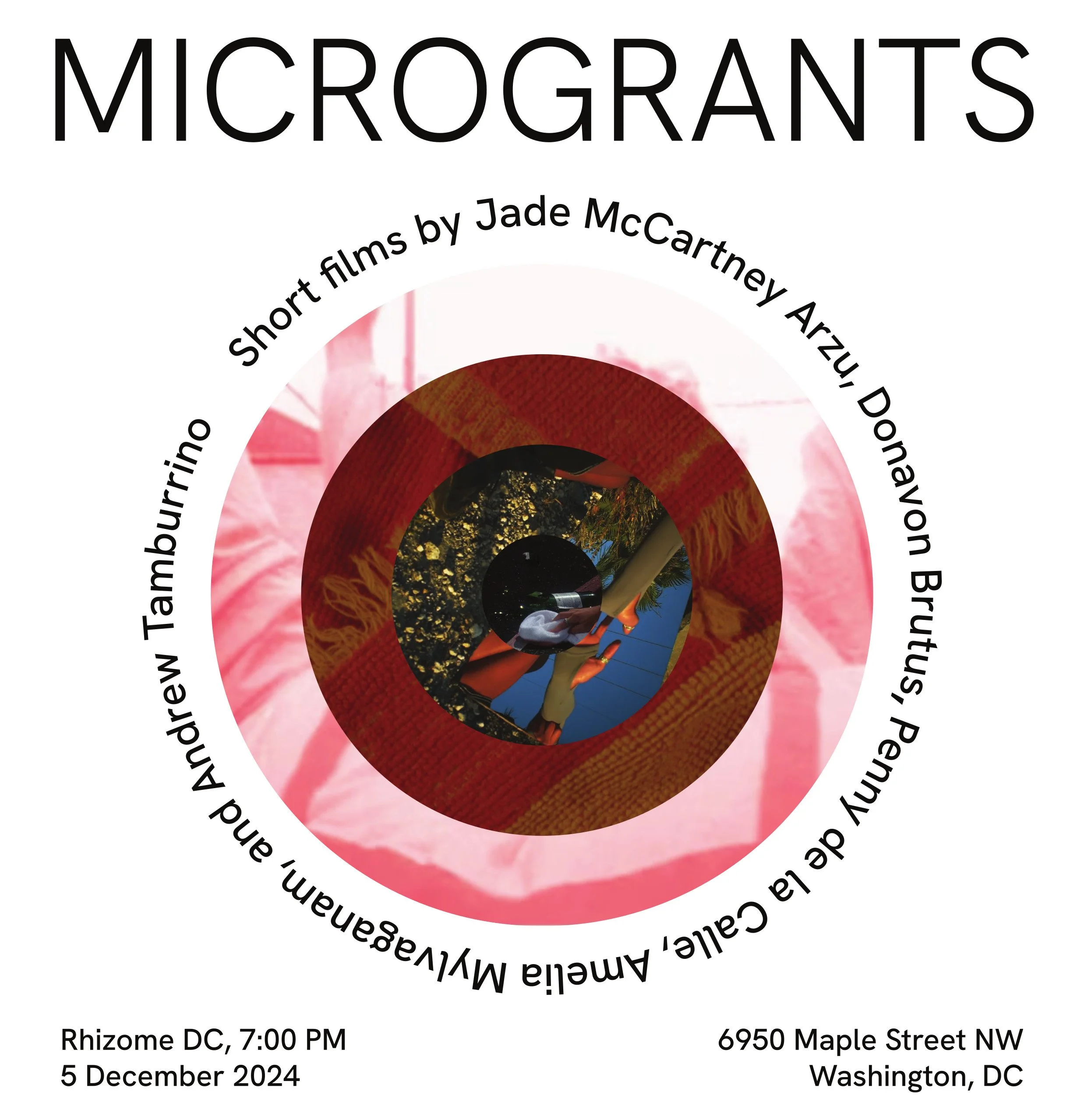 Microcinema: Rhizome Film & Video Microgrant Recipients — Rhizome DC