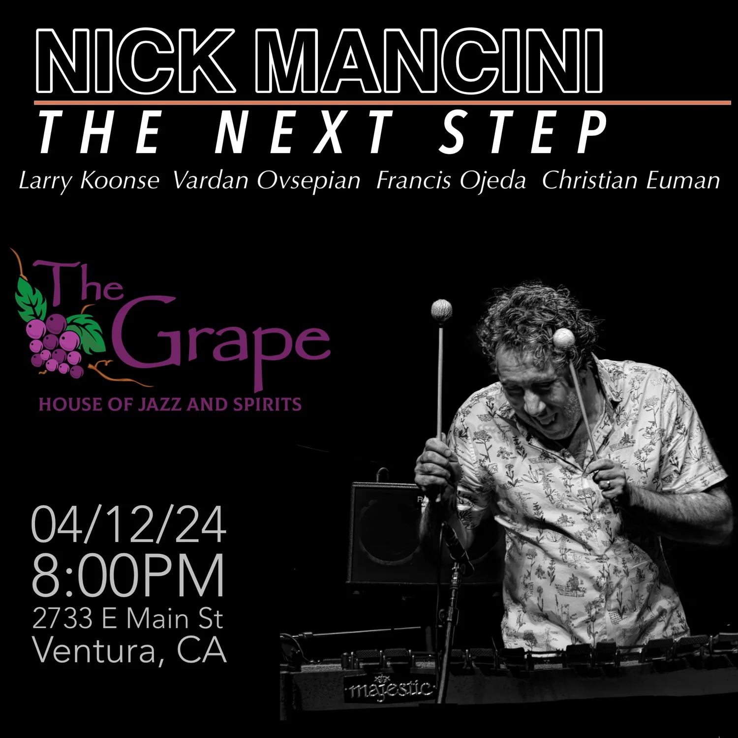 Upcoming — Nick Mancini
