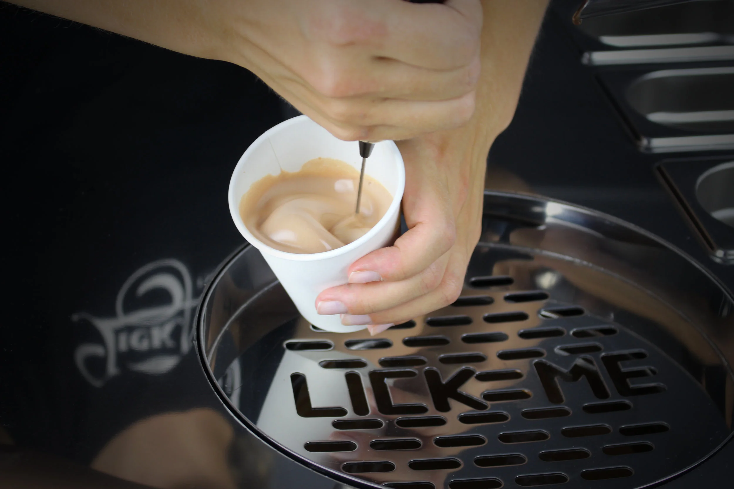 Hot Chocolate Tap — Lick Me I'm Delicious | Incredible Edible Experiences
