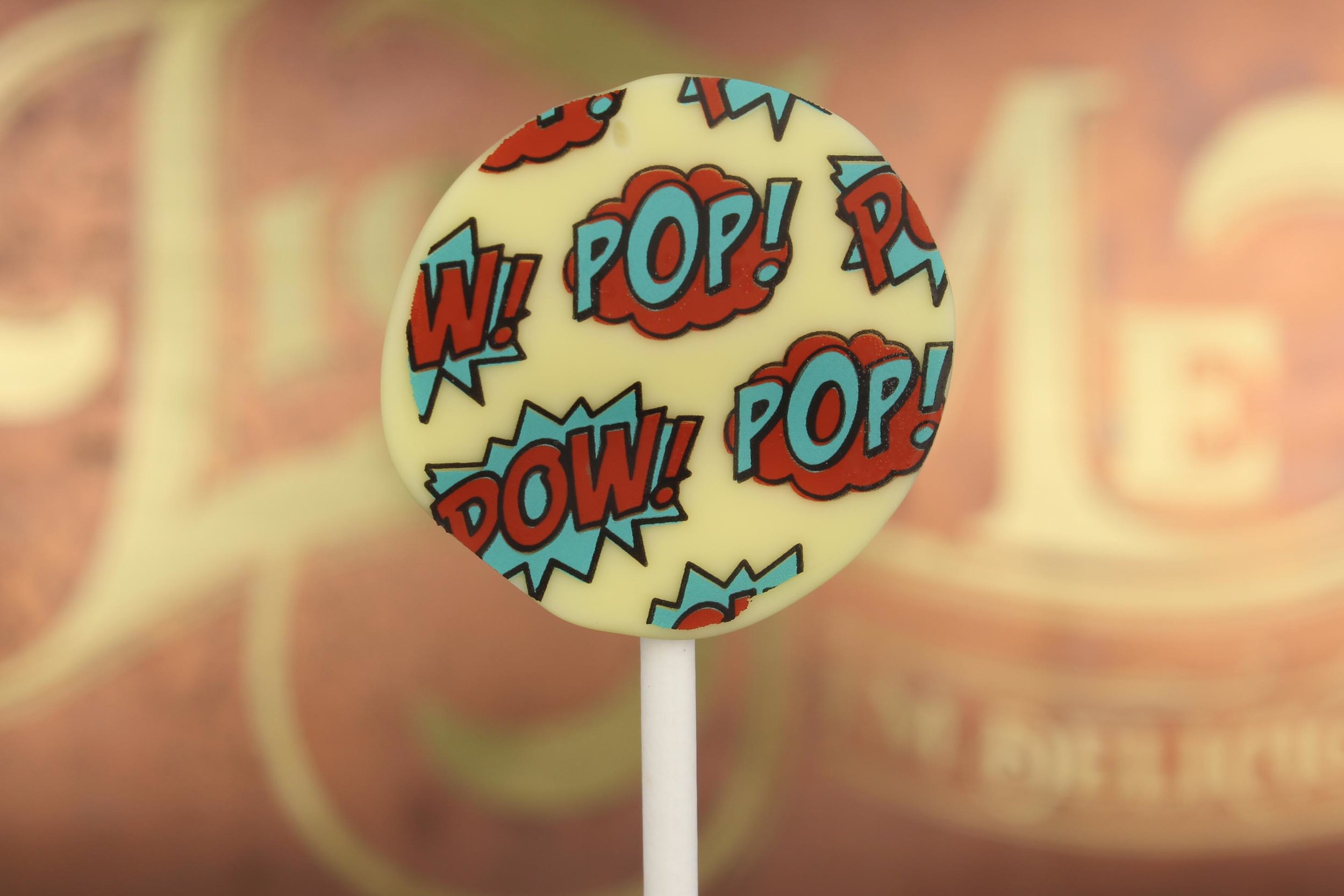 Chocolate Logopop — Lick Me I'm Delicious | Incredible Edible Experiences