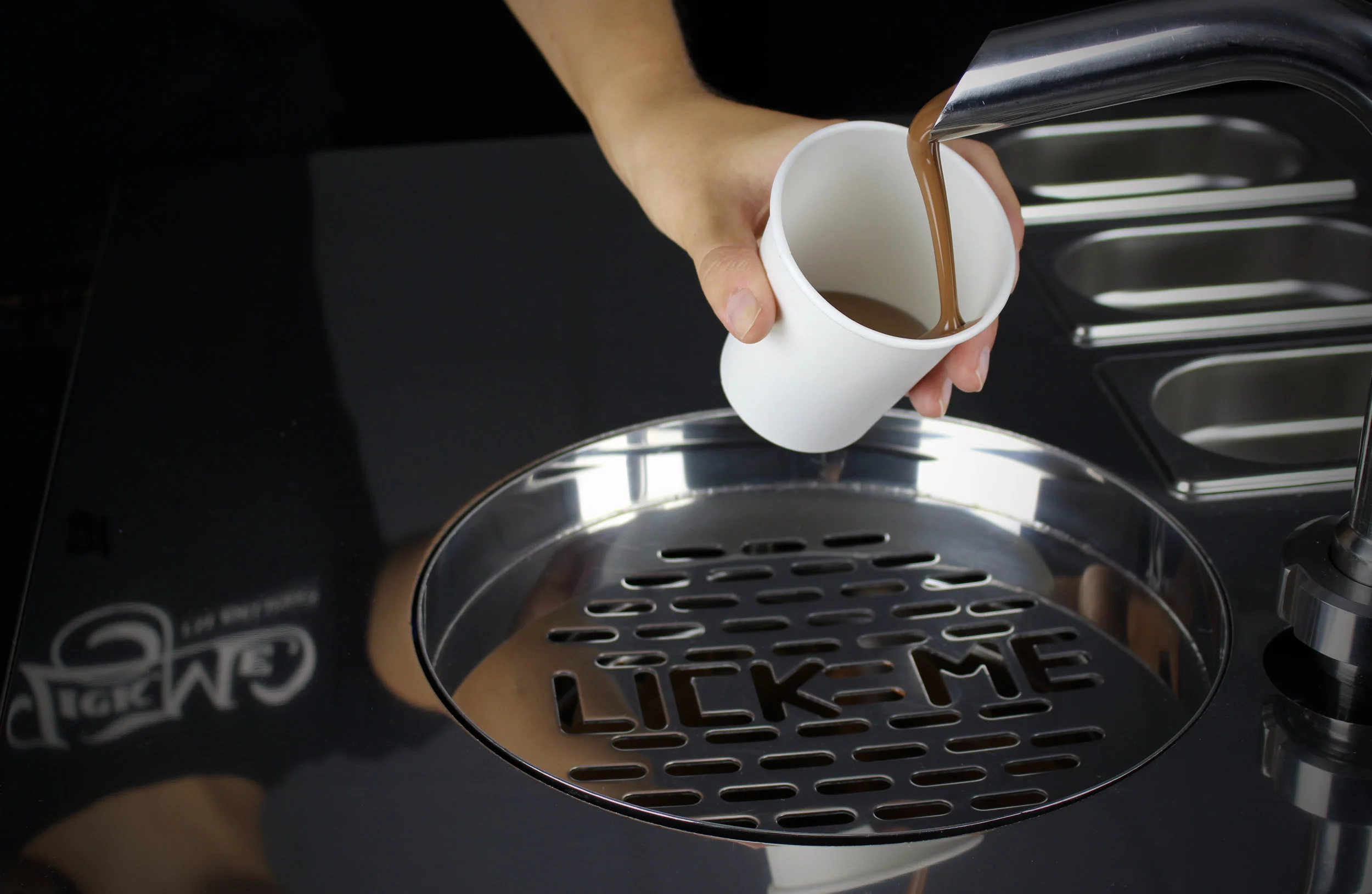 Hot Chocolate Tap — Lick Me I'm Delicious | Incredible Edible Experiences