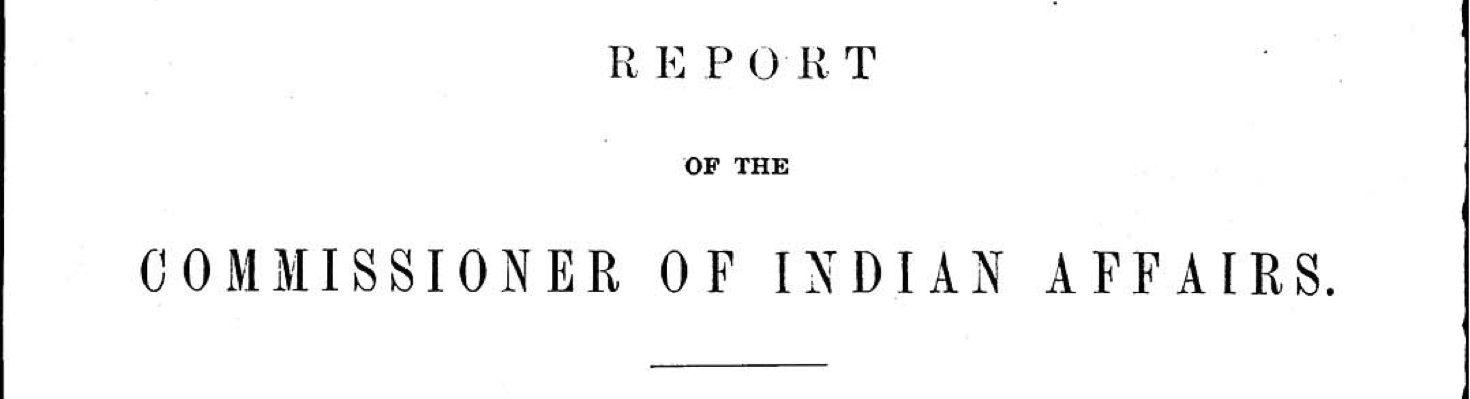 Indian Inspector Reports — Upstander Project