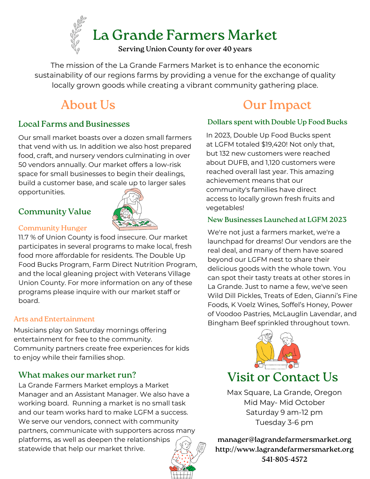La Grande Farmers Market