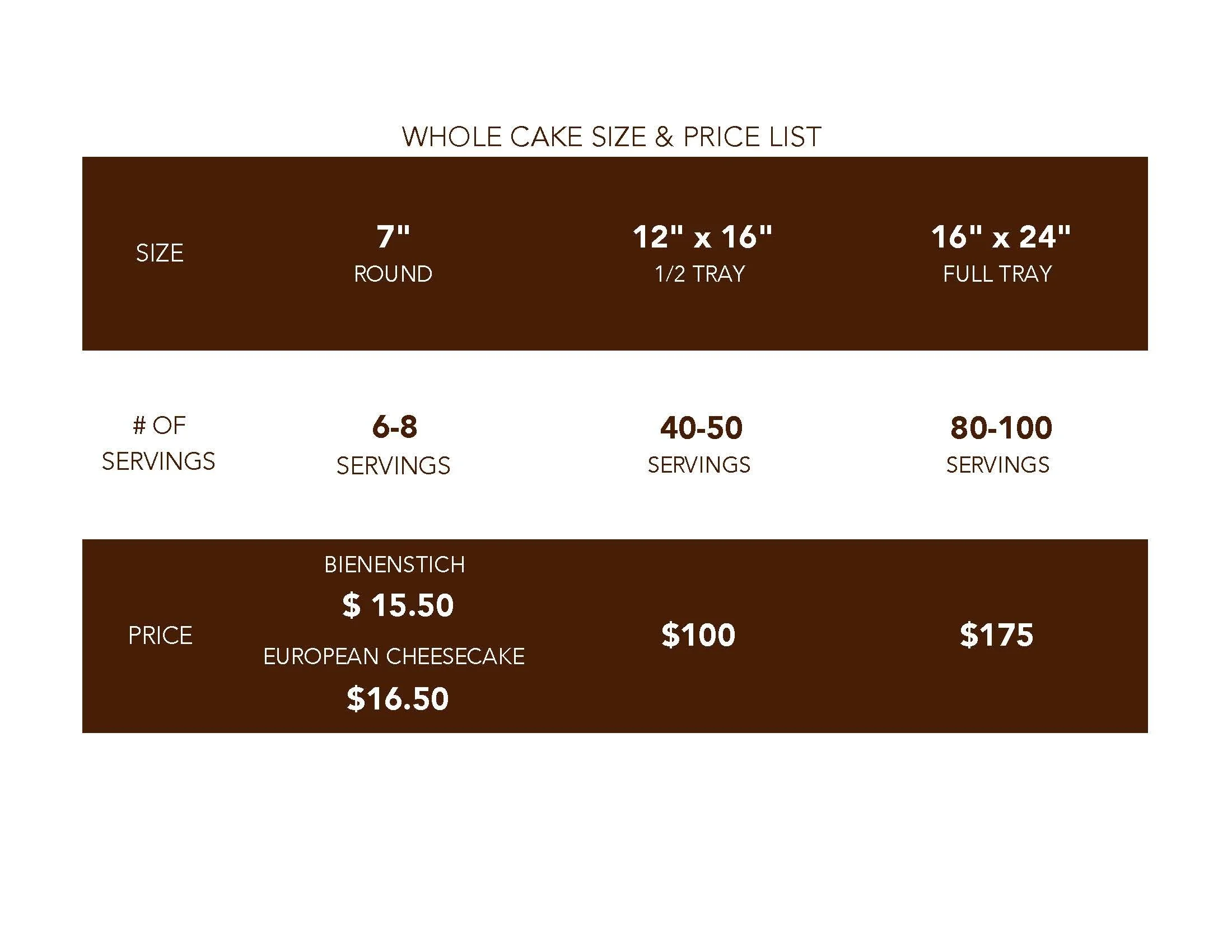 Our selection — Breka Bakery & Café