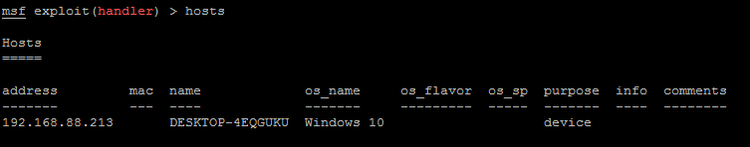 Ping Sweeps with Metasploit — Manito Networks
