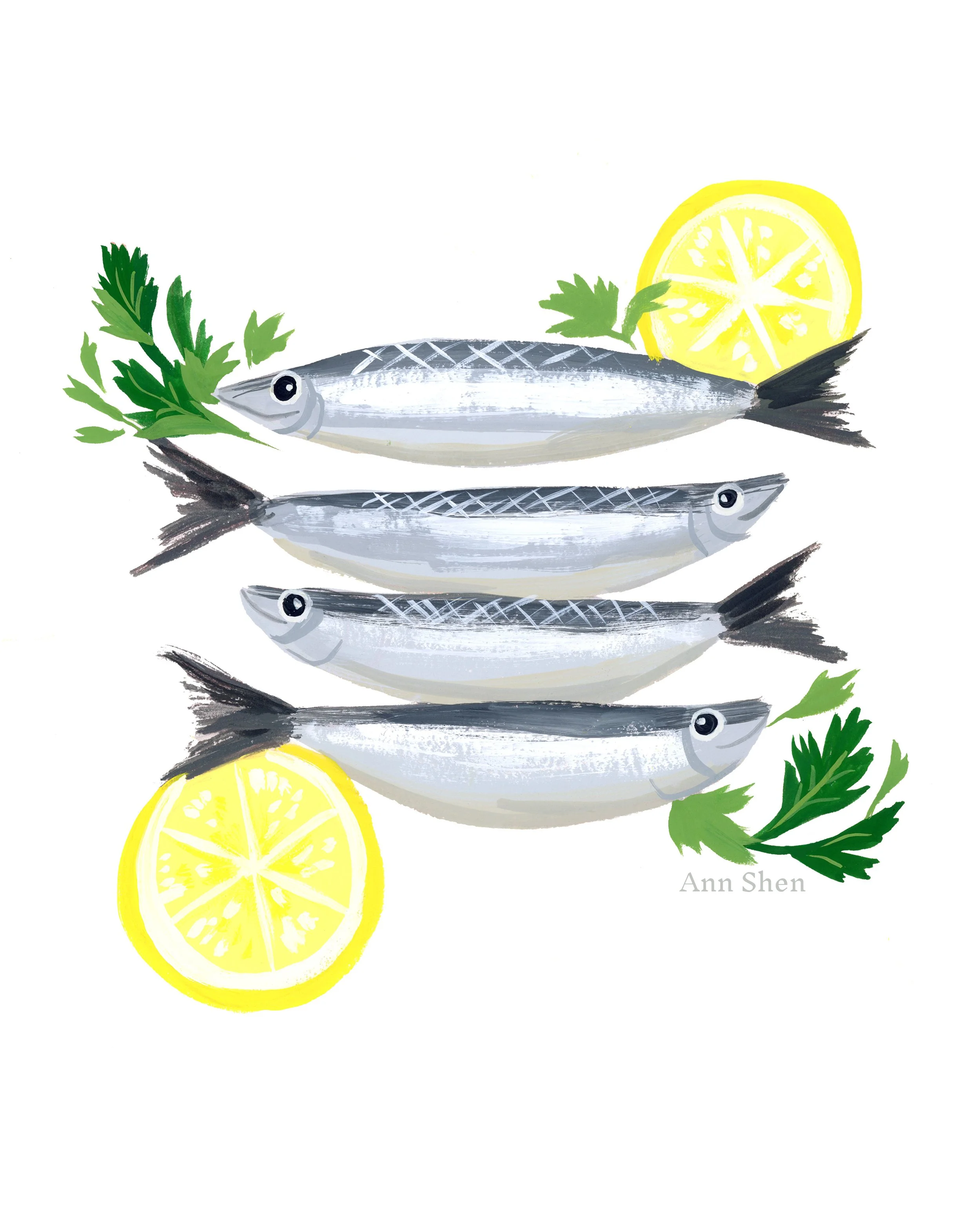 Food Illustrations — Ann Shen • Illustration & Design