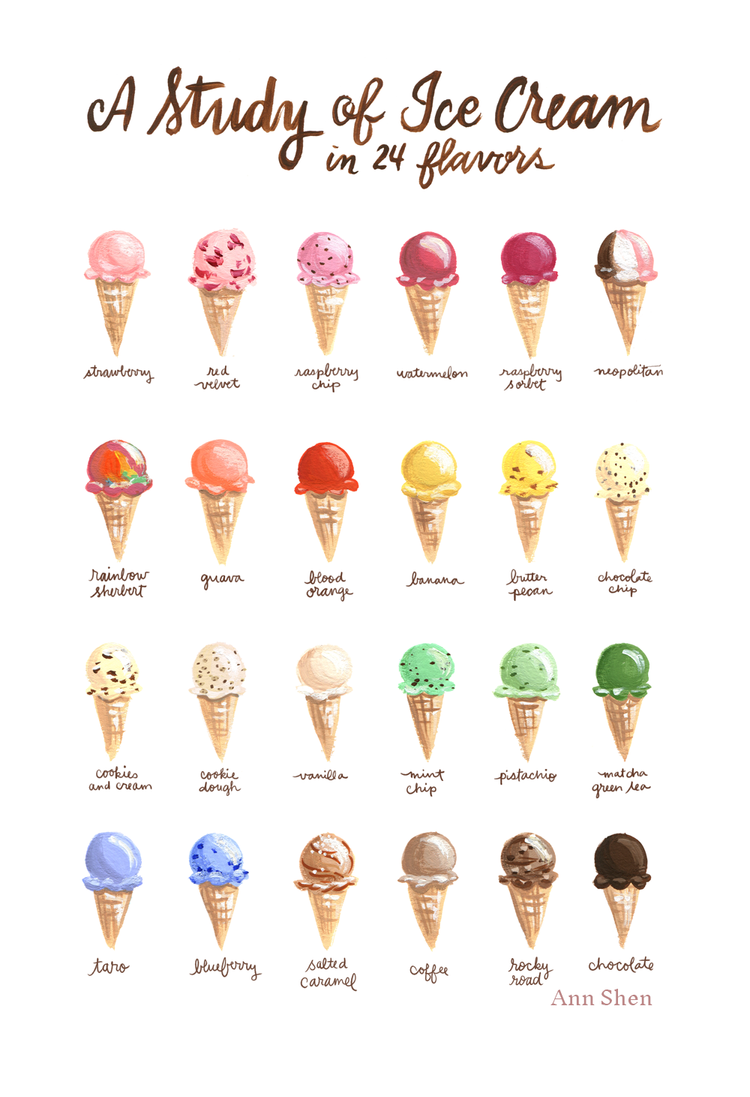Food Illustrations — Ann Shen • Illustration & Design