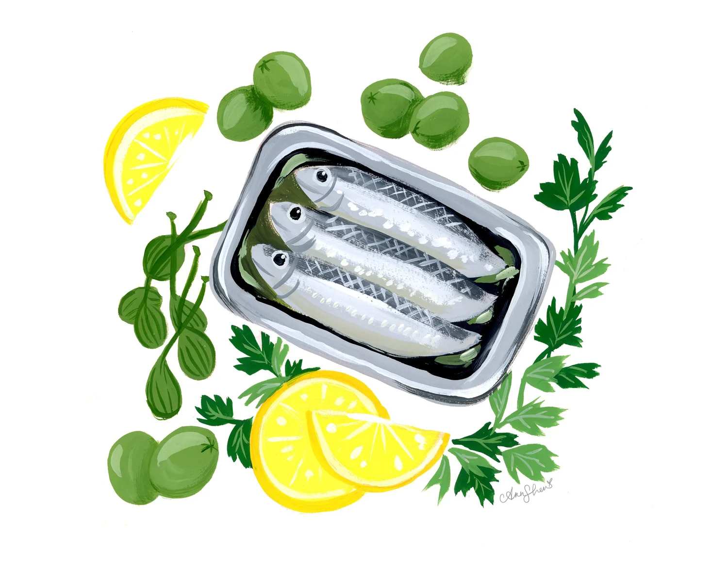Food Illustrations — Ann Shen • Illustration & Design