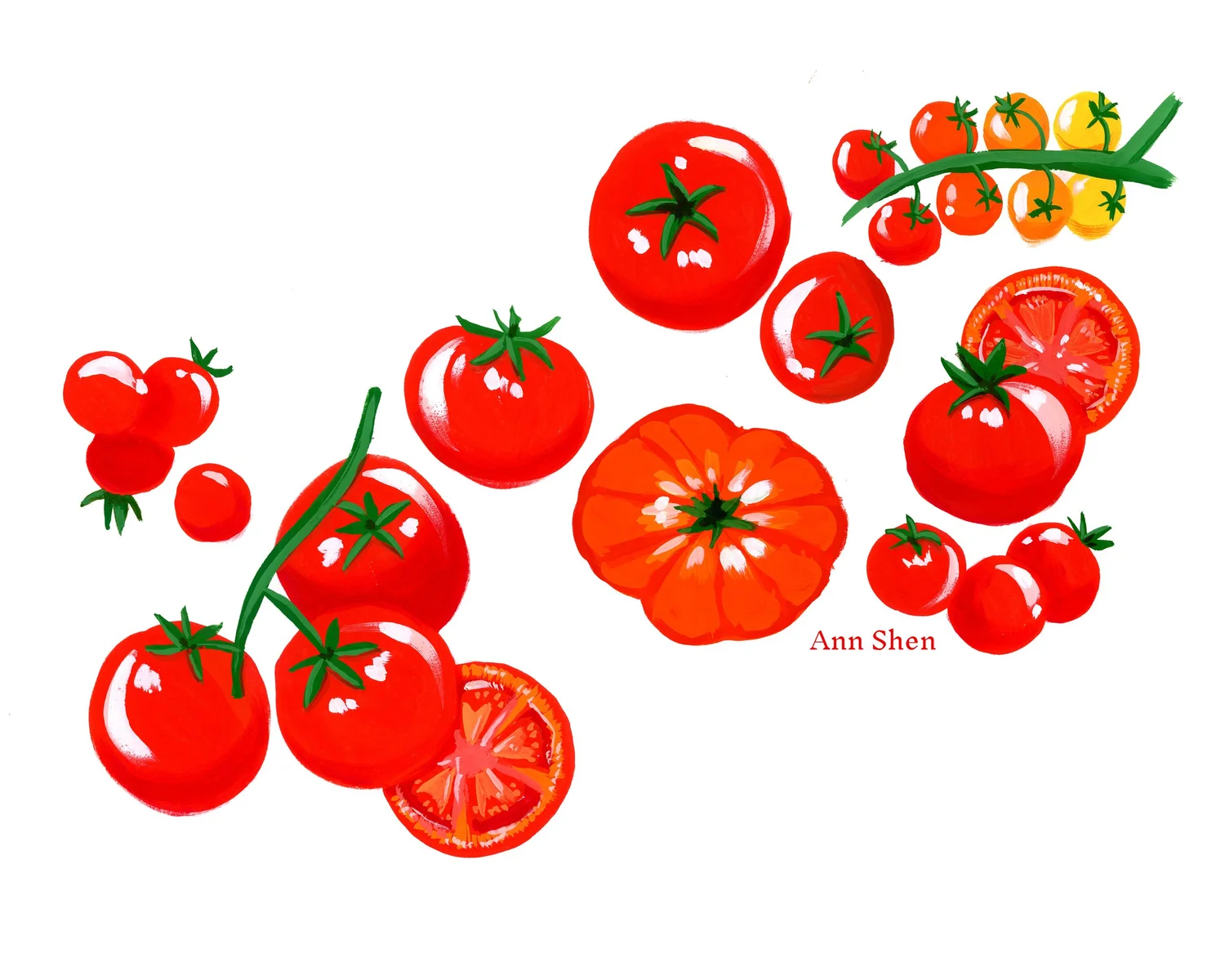 Food Illustrations — Ann Shen • Illustration & Design