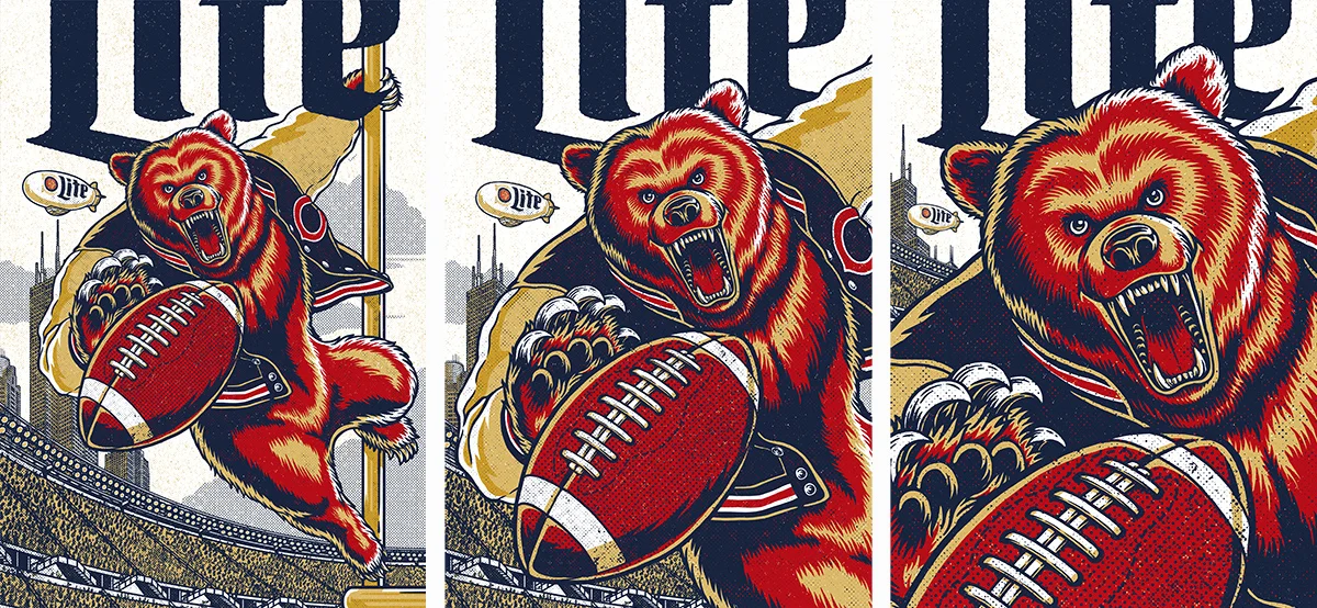 Miller Lite - Chicago Bears — Yeaaah! Studio