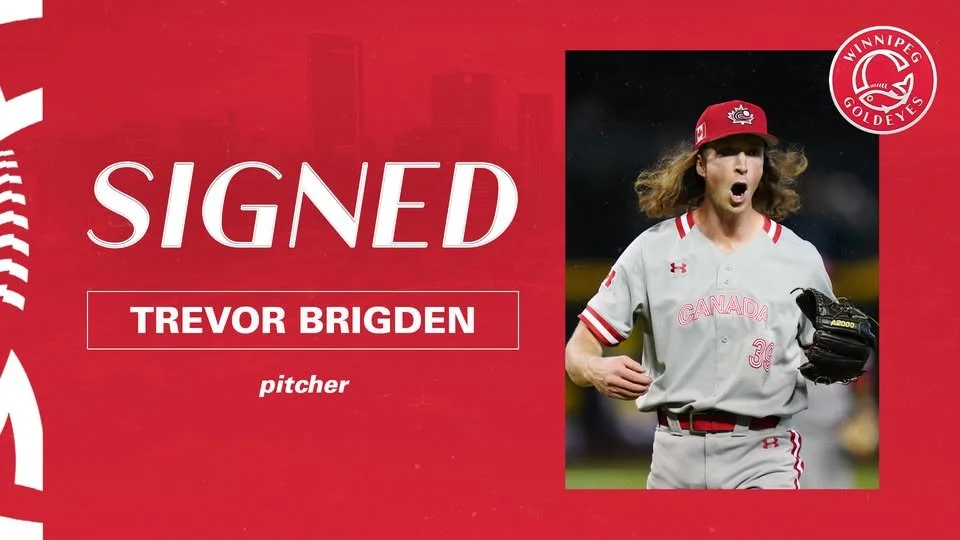 Brigden signs with Winnipeg Goldeyes — Canadian Baseball Network