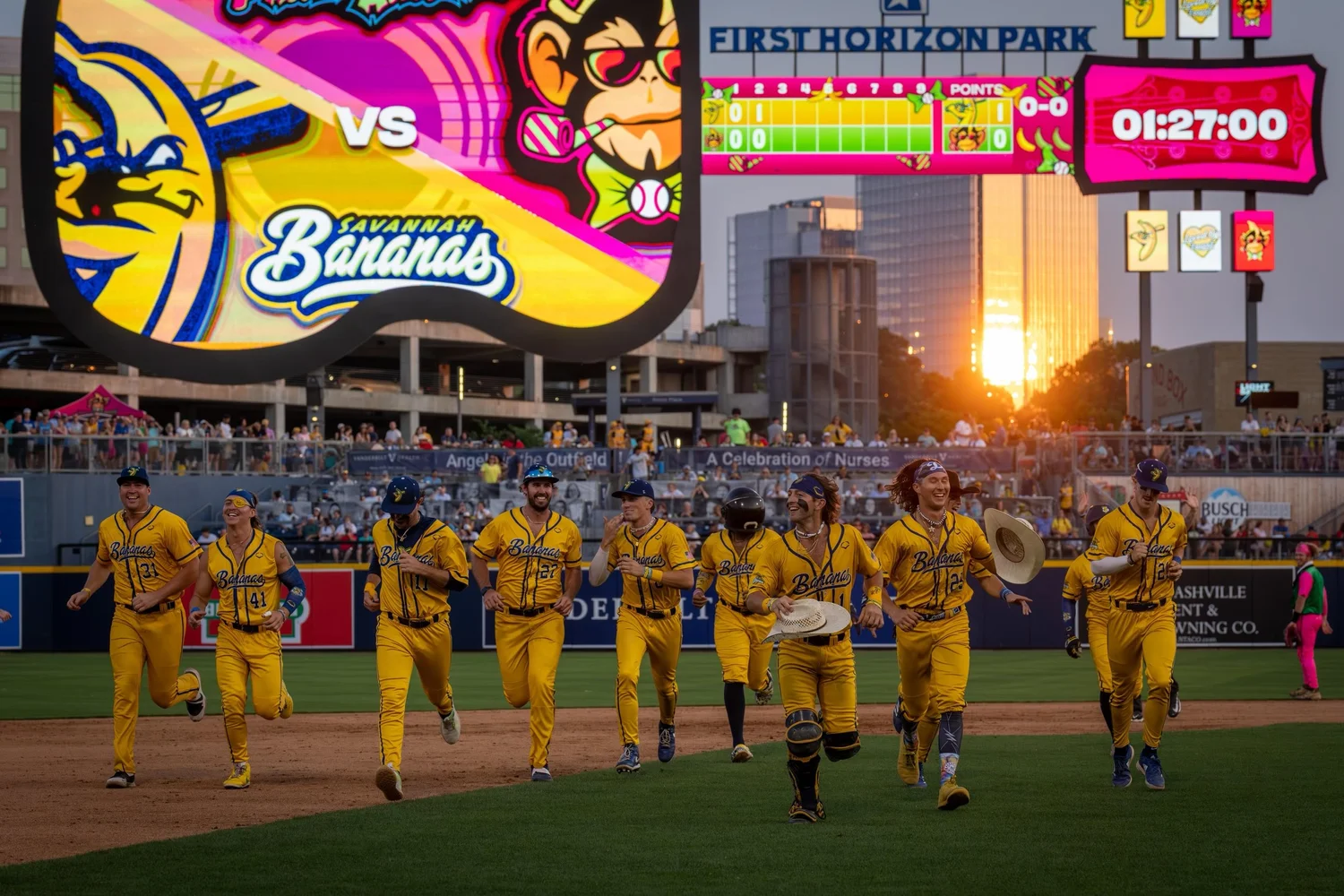 Verge: Lefty Kellogg will wear yellow Savannah Bananas uniform ...