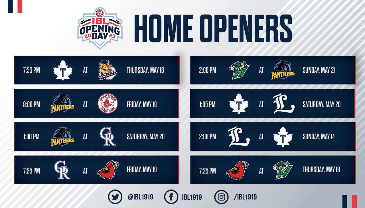 Intercounty Baseball League releases 2023 schedule — Canadian Baseball ...