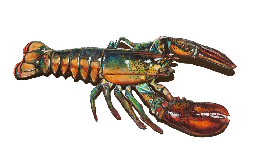 Live Lobster Painting