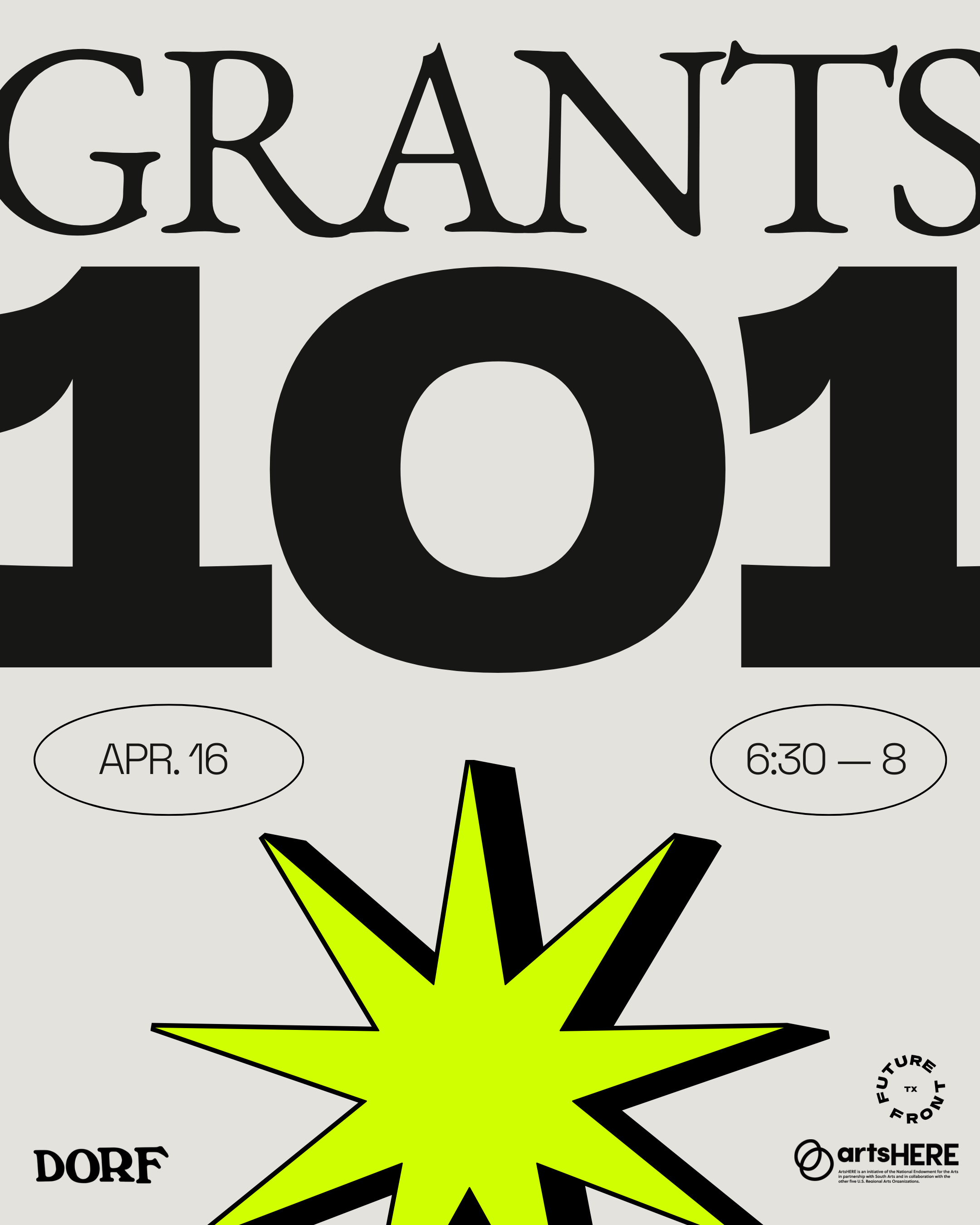 Grants 101 — Future Front Texas