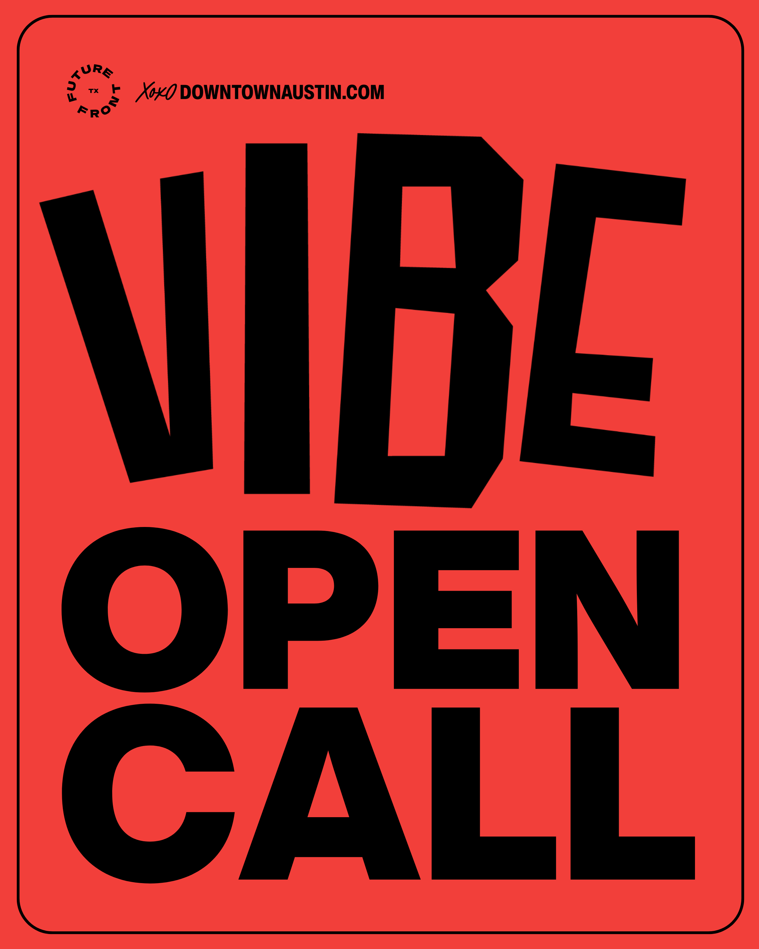 Submit to Future Front's Open Call for Austin Artists. — Future Front Texas