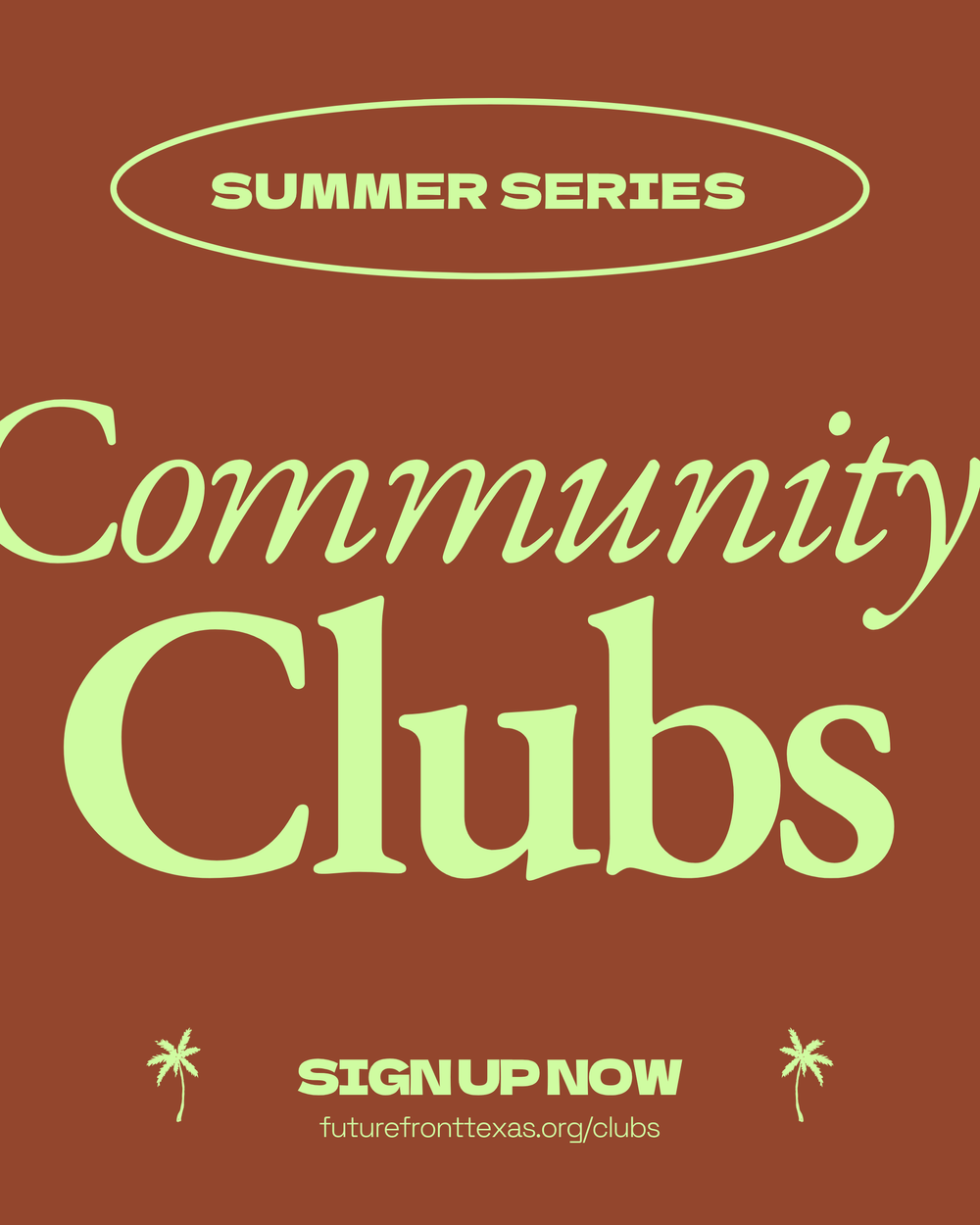 Future Front Texas Community Clubs — Future Front Texas