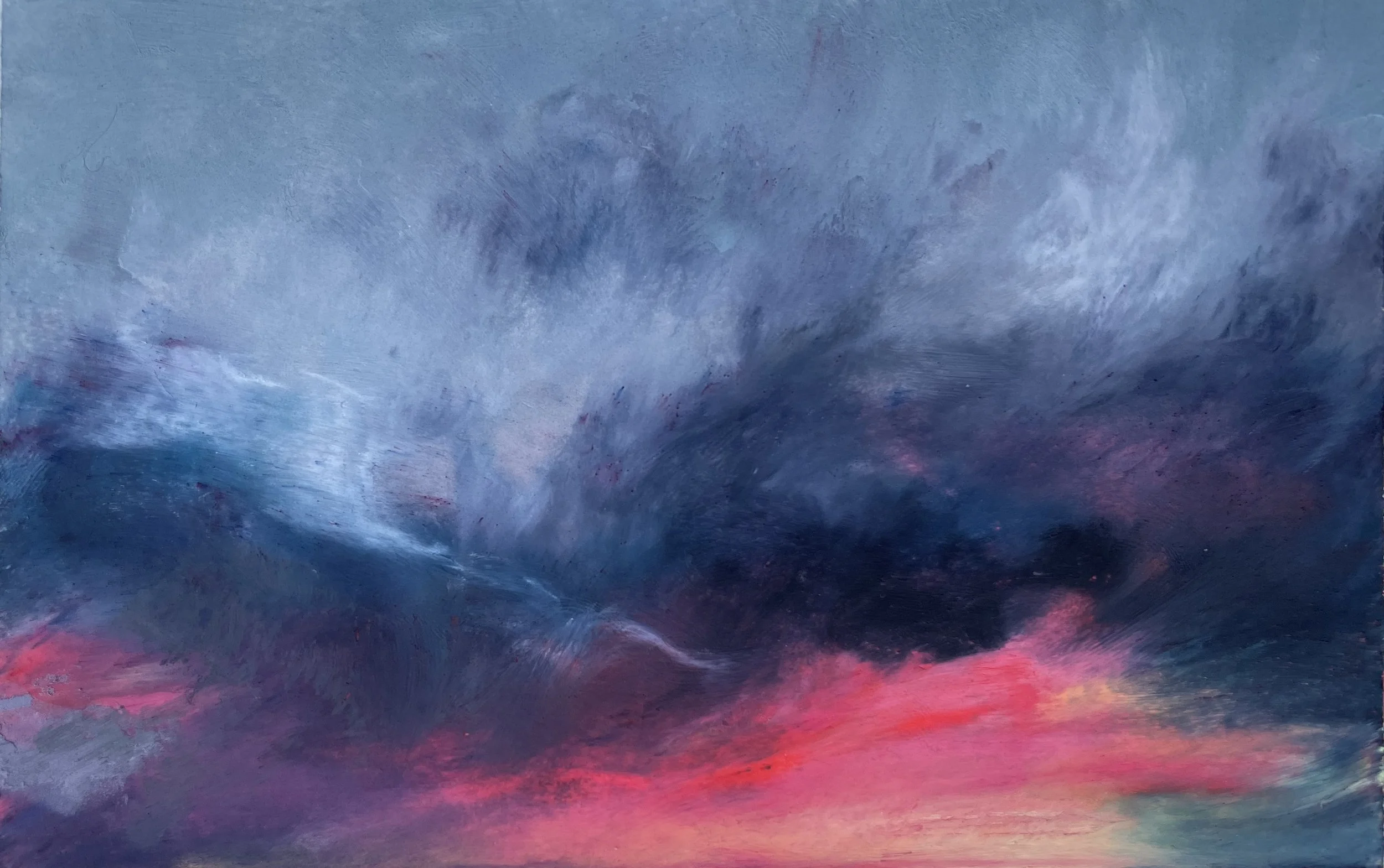 Amy Bernhardt current and available paintings in oils and oil pastels ...