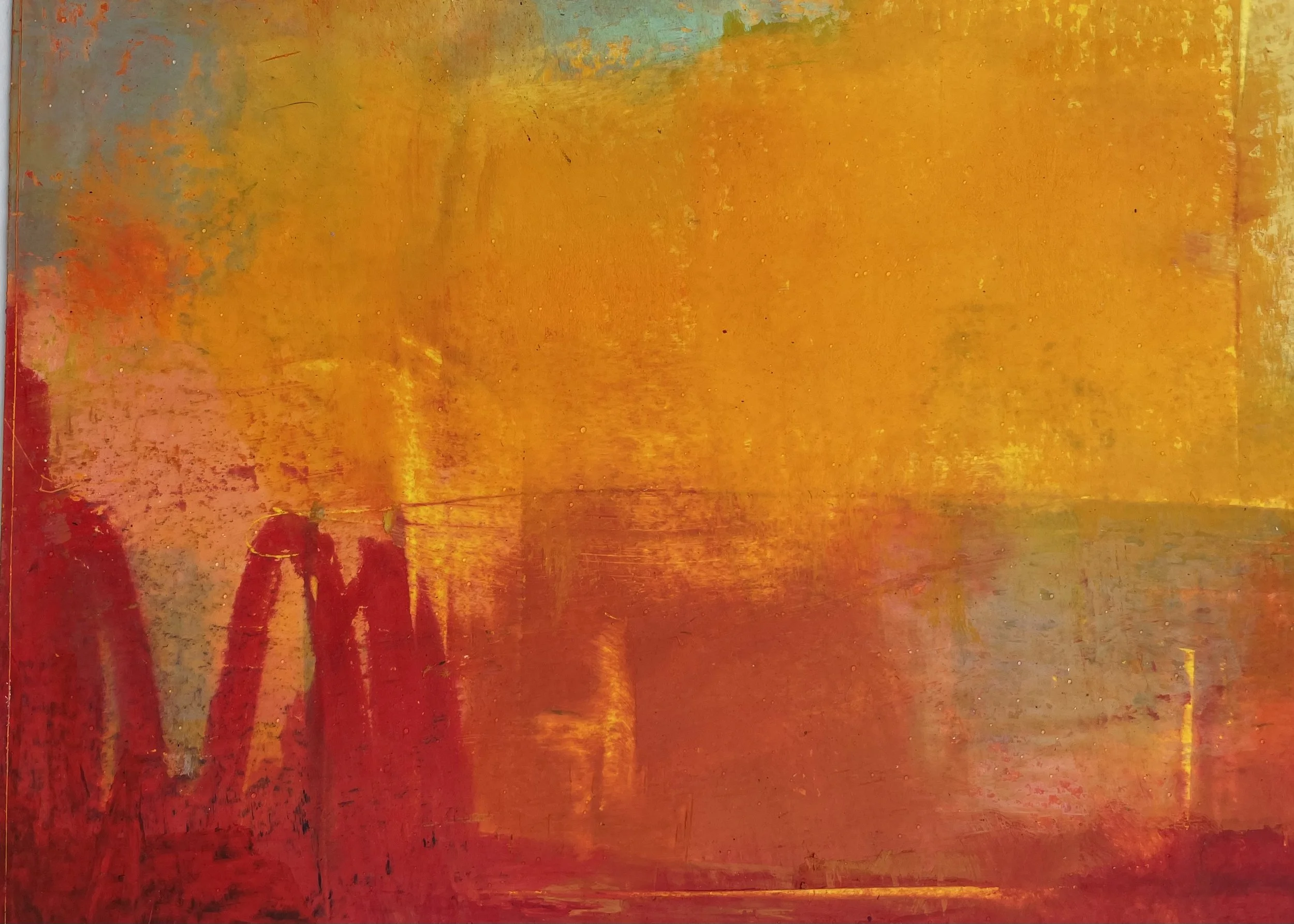 Amy Bernhardt current and available paintings in oils and oil pastels ...