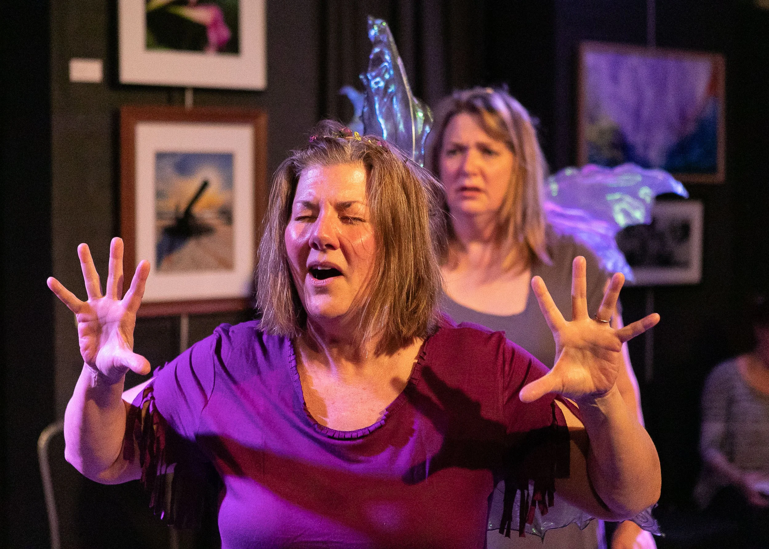 Into the Violet: New one-act absurdist dark comedy for 2 actors - now ...