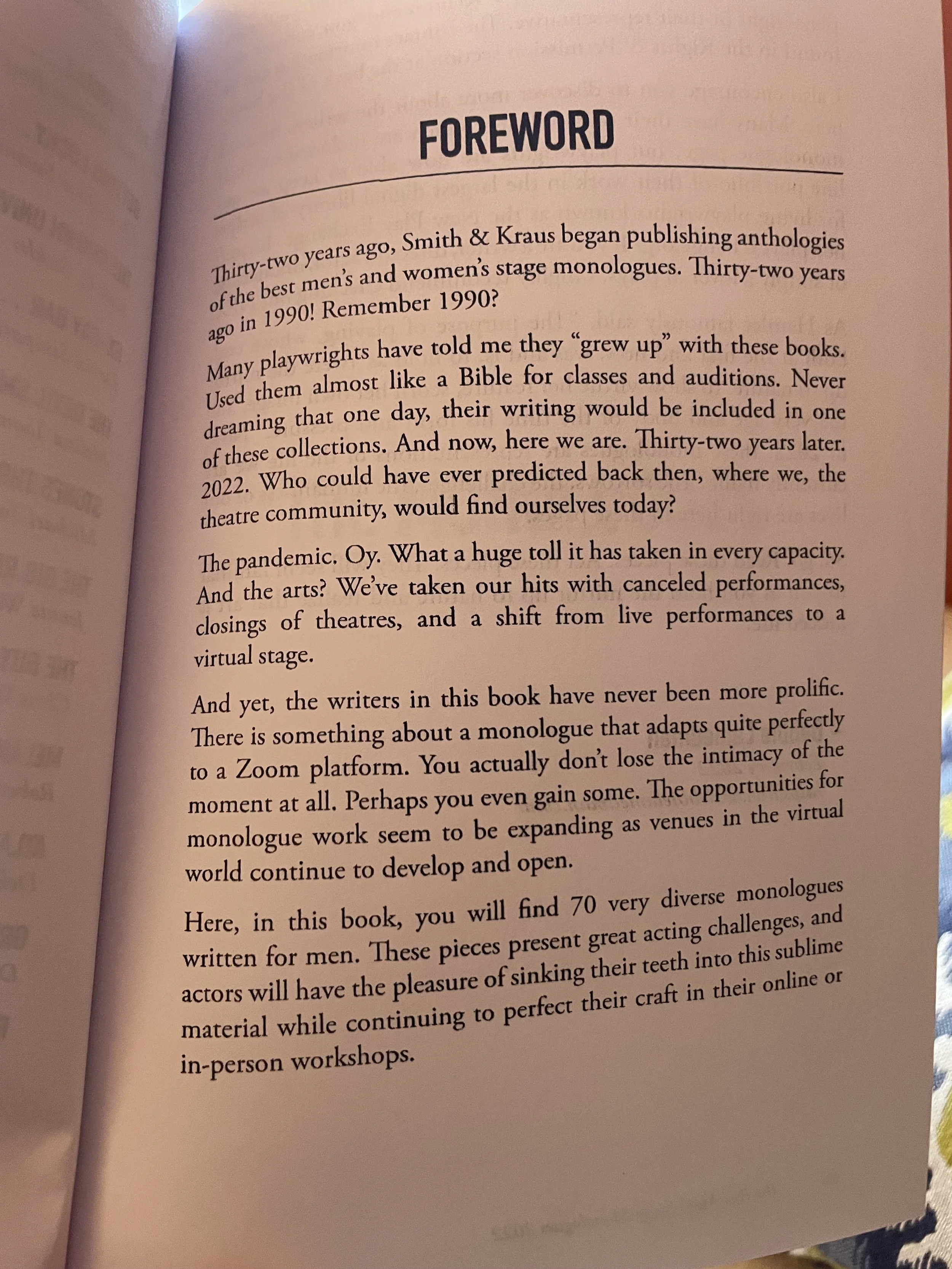 Monologue from "When Marshmallows Burn" Published in The Best Men's ...